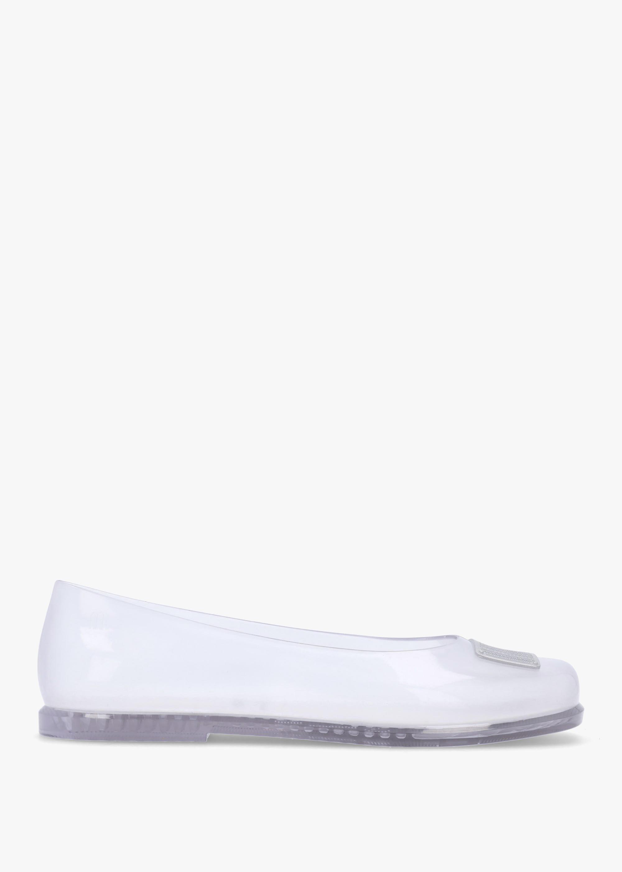 Marc Jacobs X Melissa Ruby Clear Ballet Pumps in White | Lyst