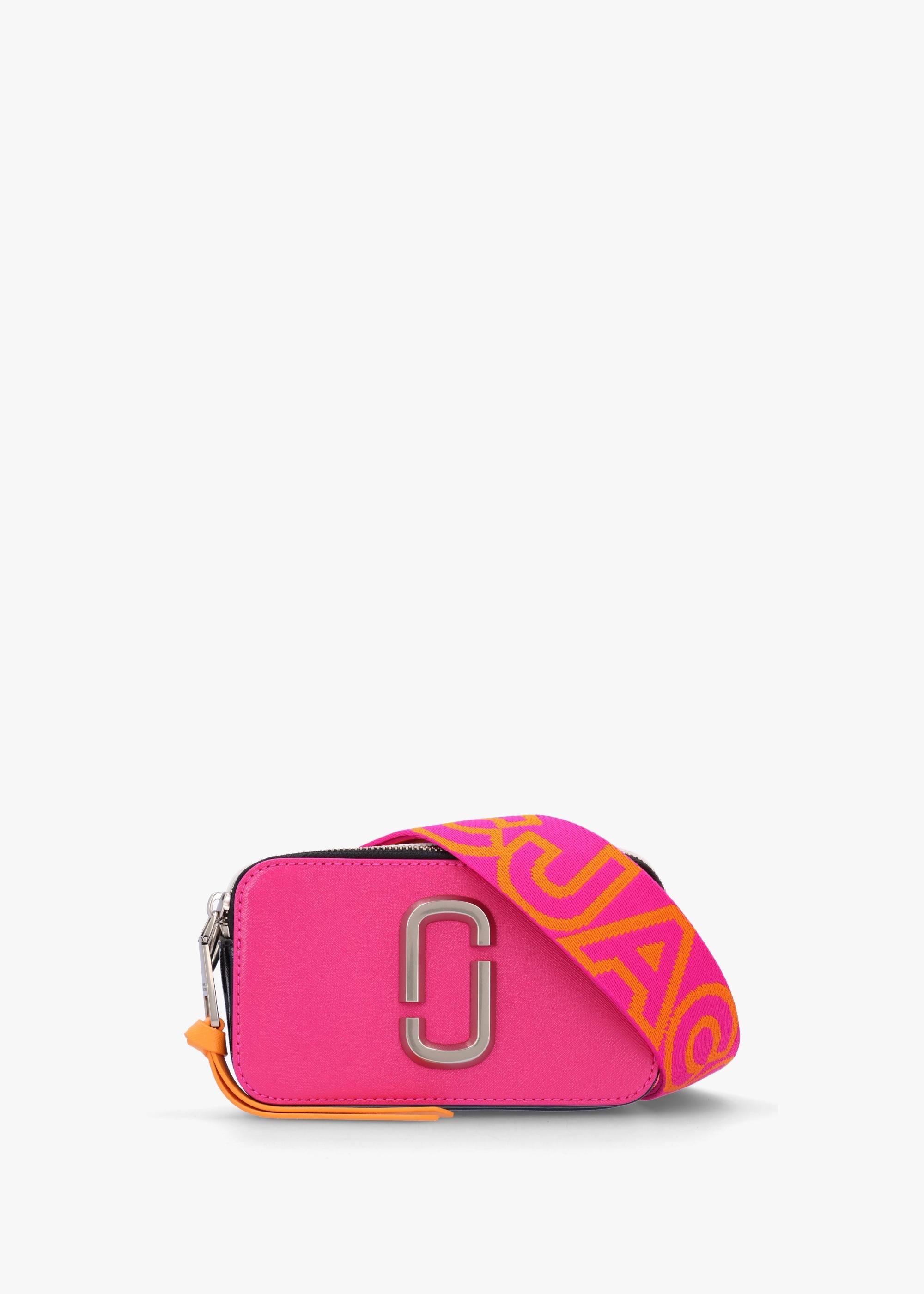 Marc Jacobs The Snapshot Hot Multi Leather Camera Bag in Pink | Lyst