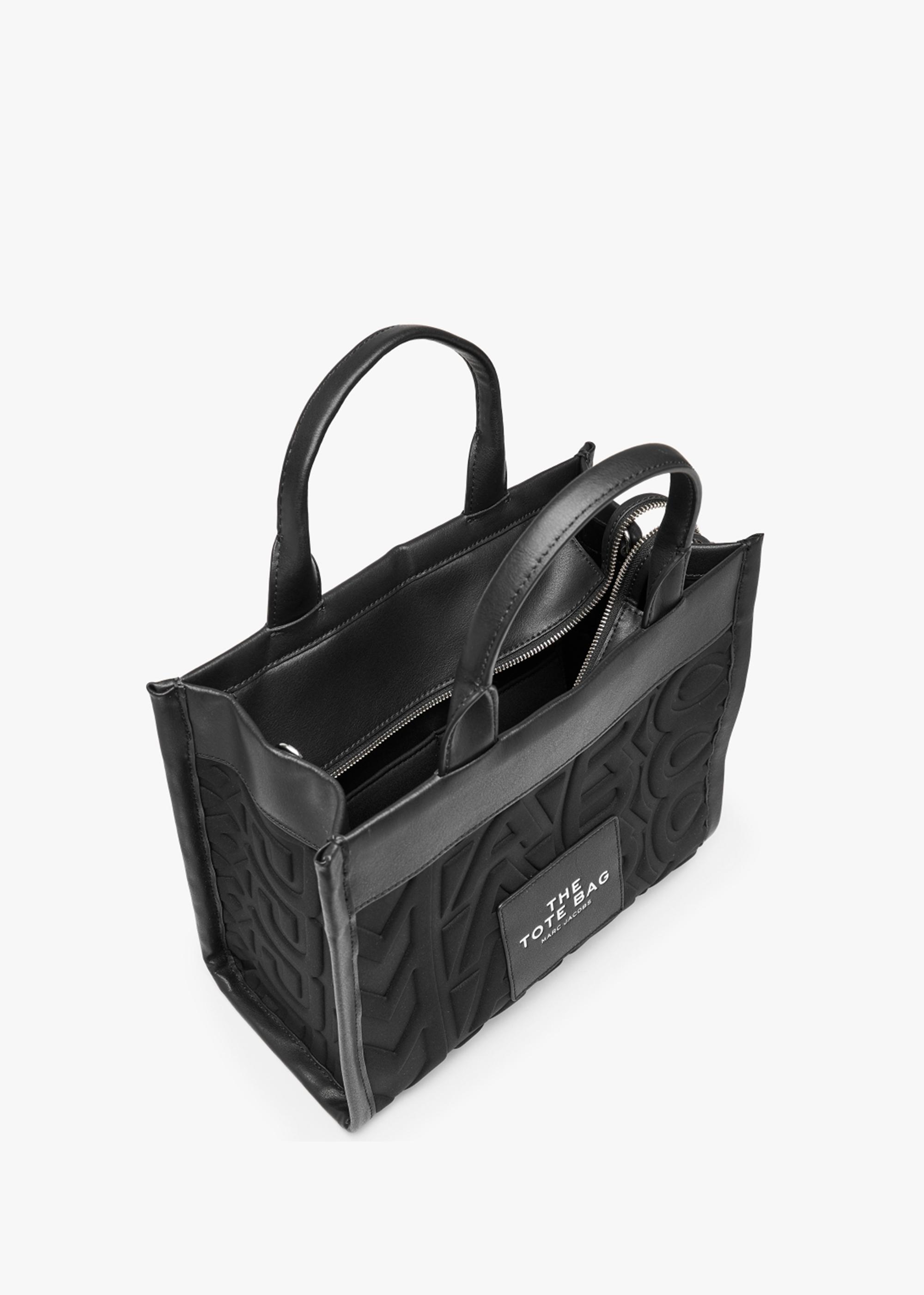 Marc Jacobs The Monogram Neoprene Medium Black Tote Bag | Lyst Marc Jacobs The Monogram Neoprene Medium Black Tote Bag | Lyst