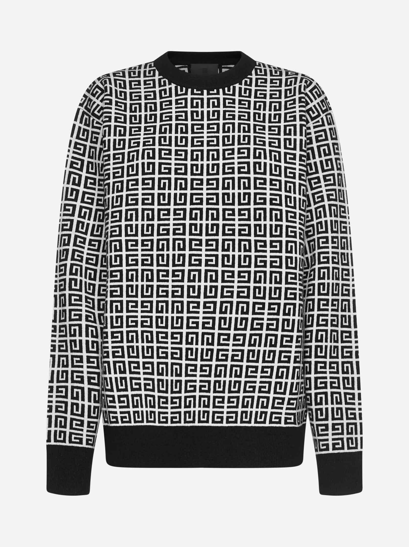 Givenchy 4g Logo Cashmere Sweater In Black Lyst