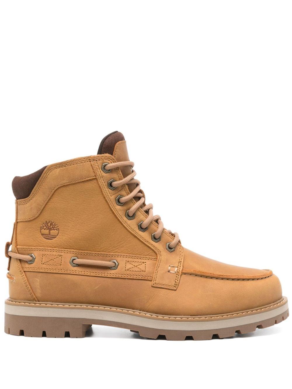 Timberland Britton Road 7-Eye Boots in Brown for Men | Lyst