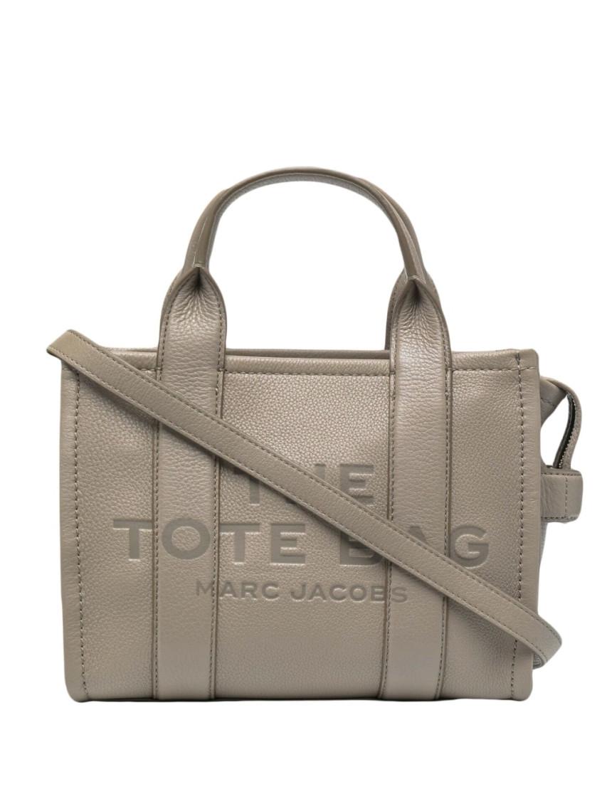 Marc Jacobs The Leather Small Tote Bag in Metallic | Lyst