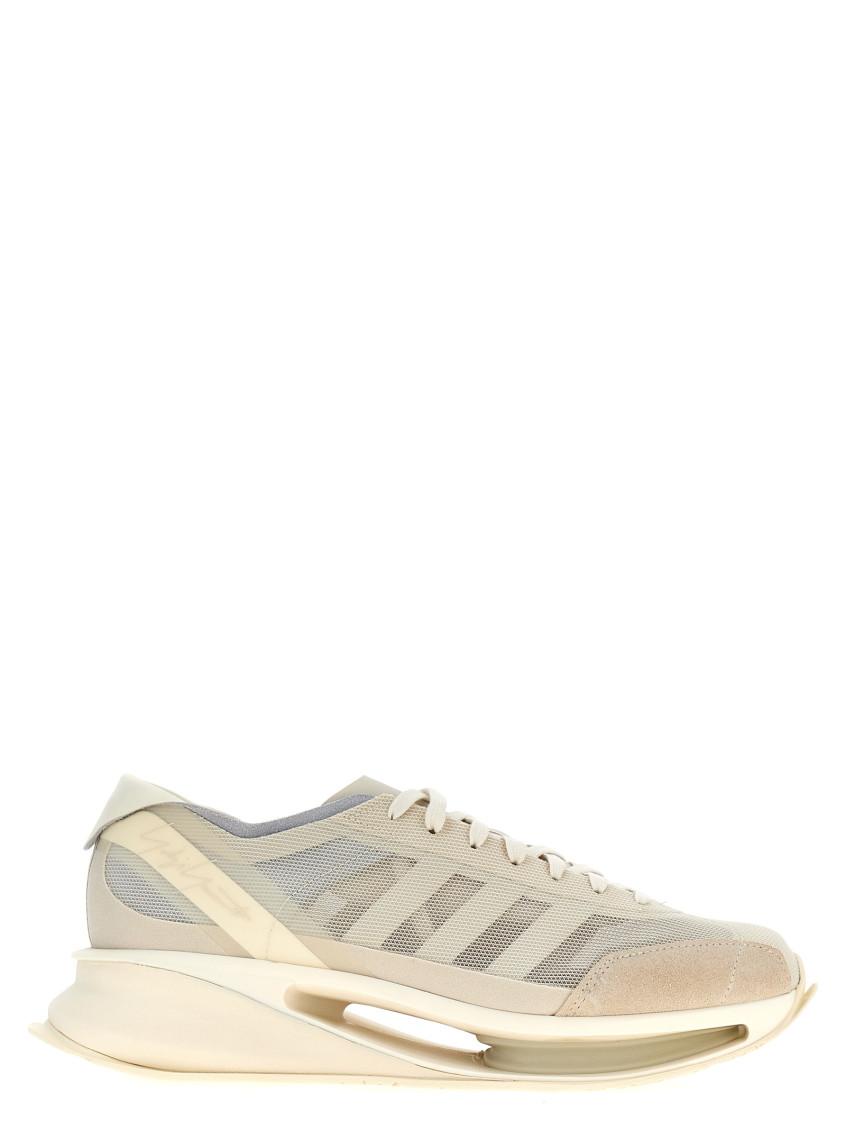 Y-3 Off Gendo Run Sneakers in White for Men | Lyst