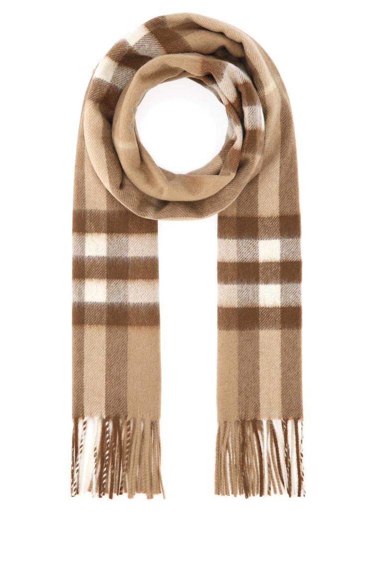 Burberry Iconic Scarf in Natural for Men | Lyst