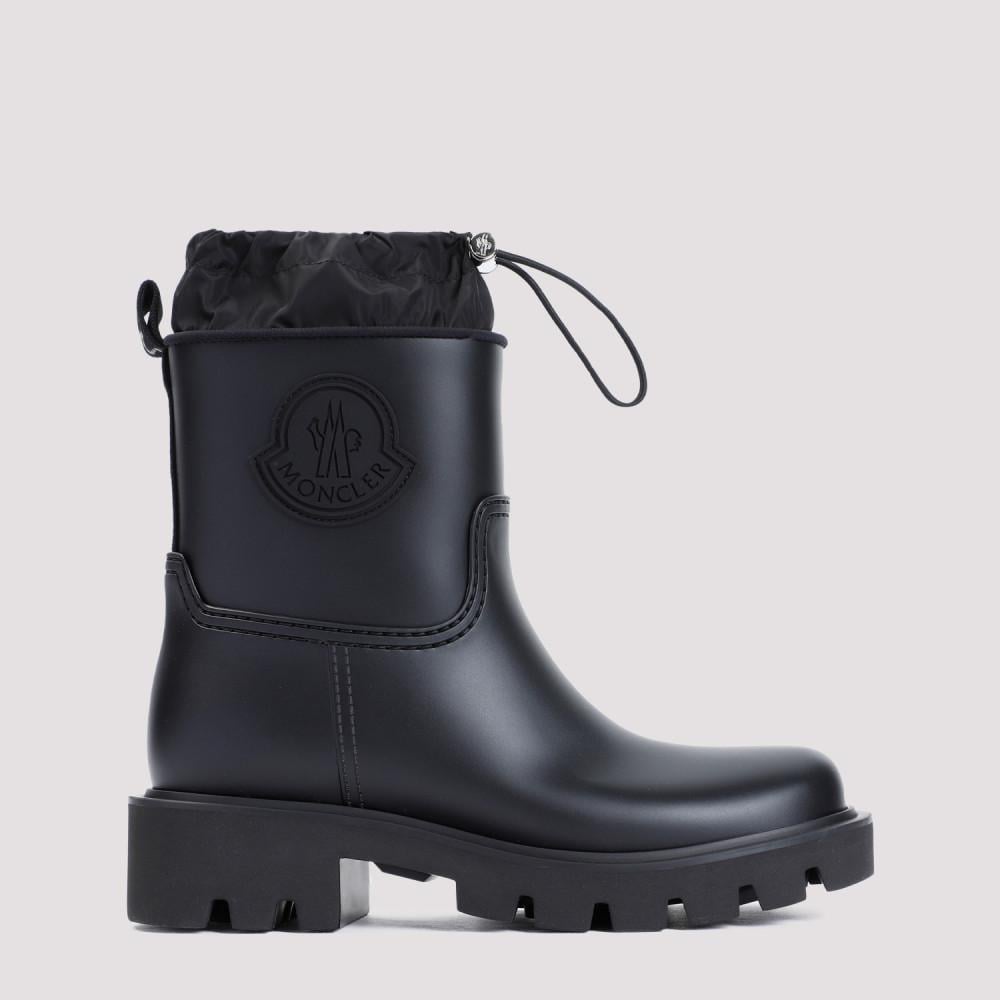 Moncler PVC Waterproof Ankle Boots in Black | Lyst