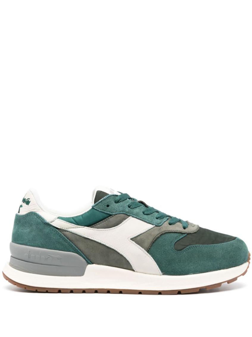 Diadora Logo Sneaker in Green for Men | Lyst