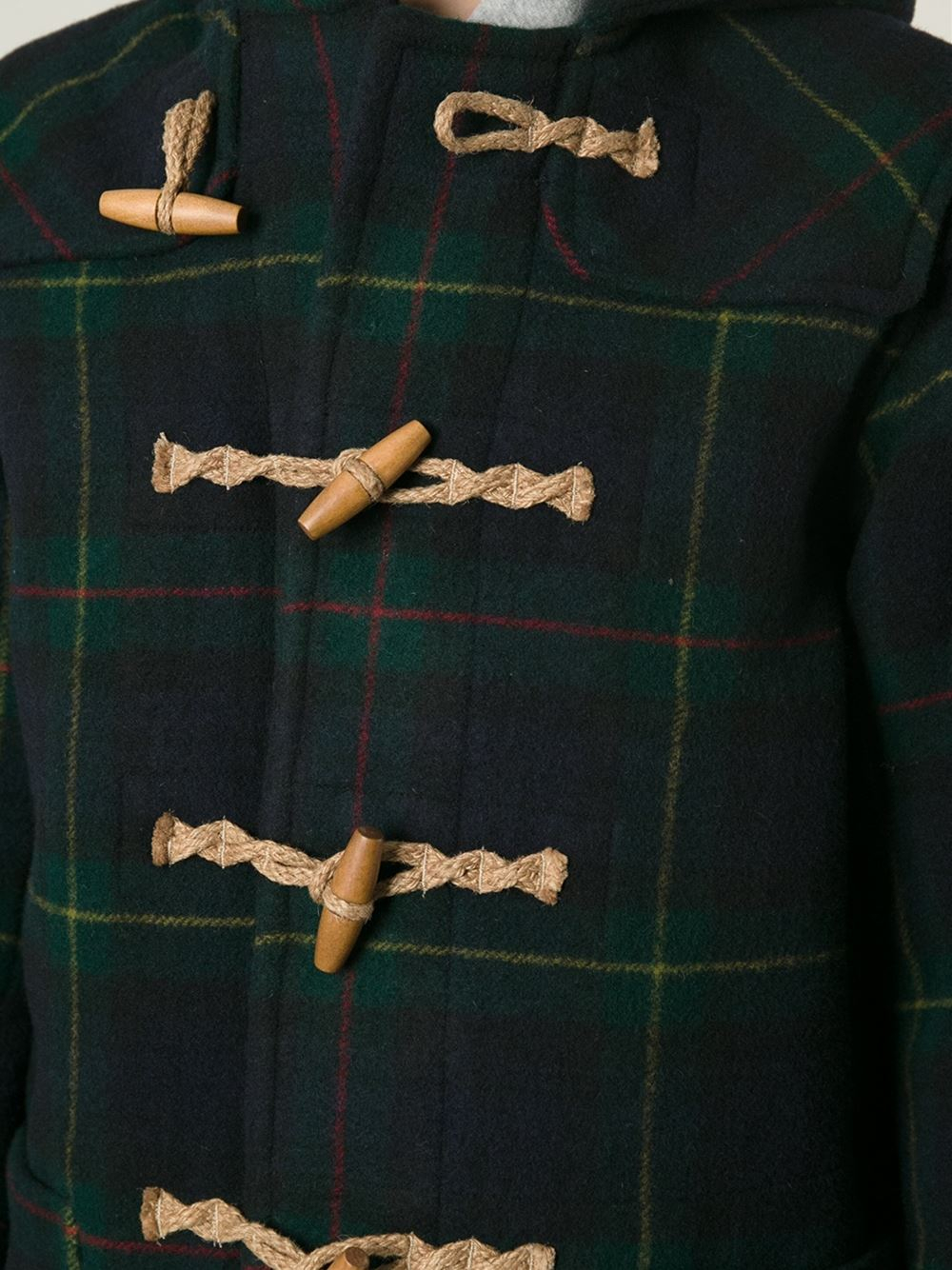 Polo Ralph Lauren Montgomery Duffle Coat in Blue (Green) for Men - Lyst