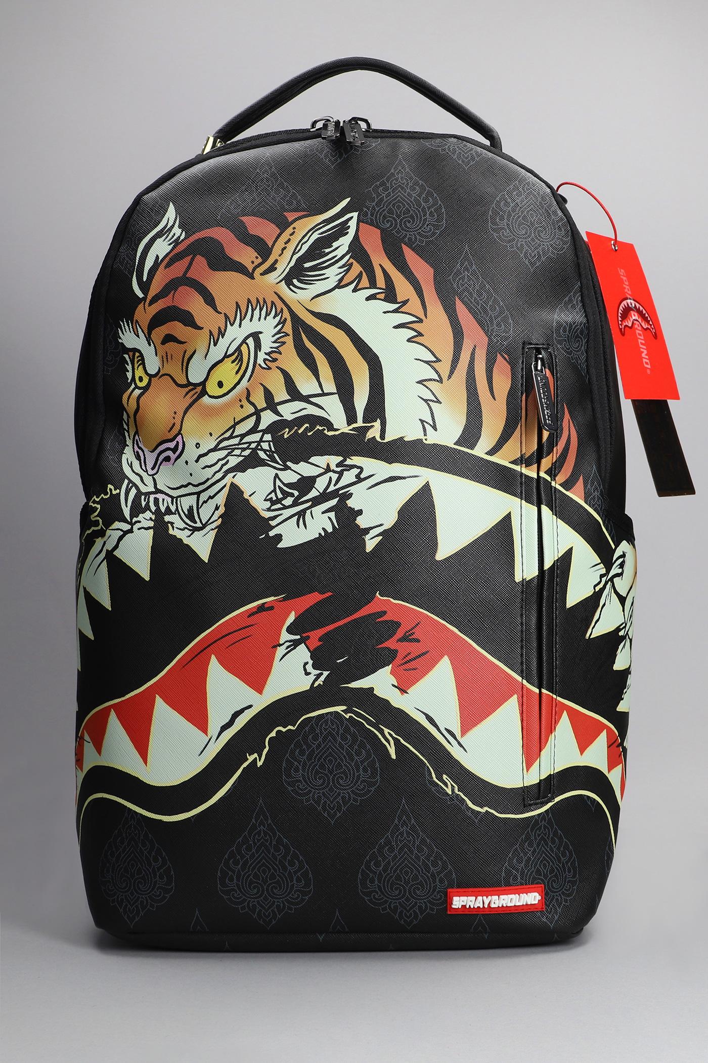 Sprayground Backpack In Black Pvc in Gray for Men | Lyst