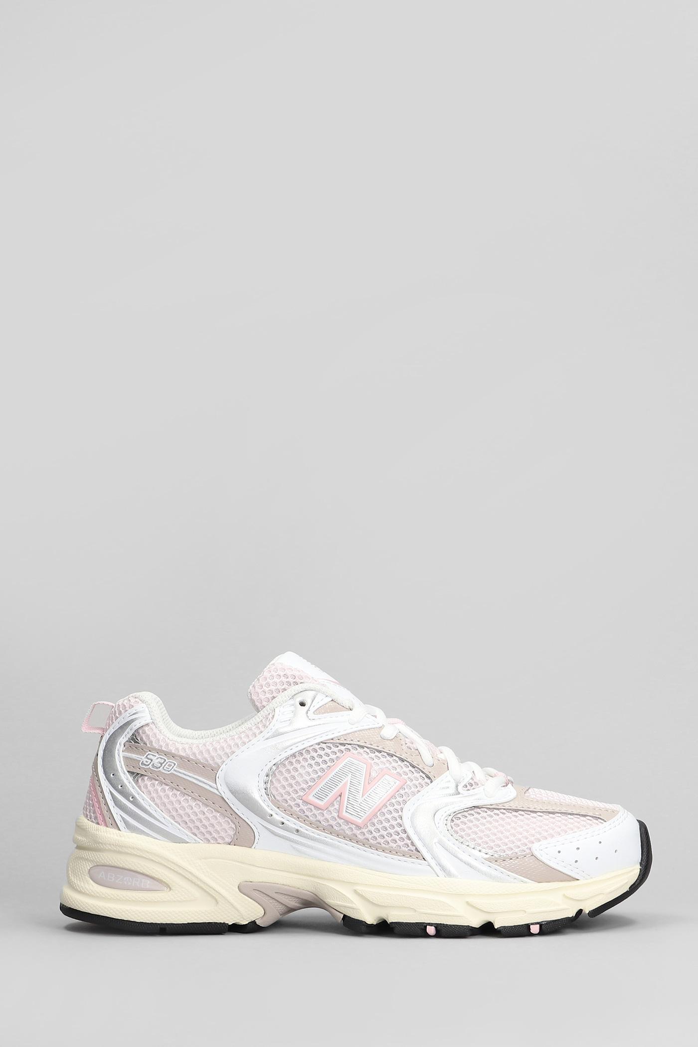 New Balance 530 Sneakers In White Suede And Fabric | Lyst