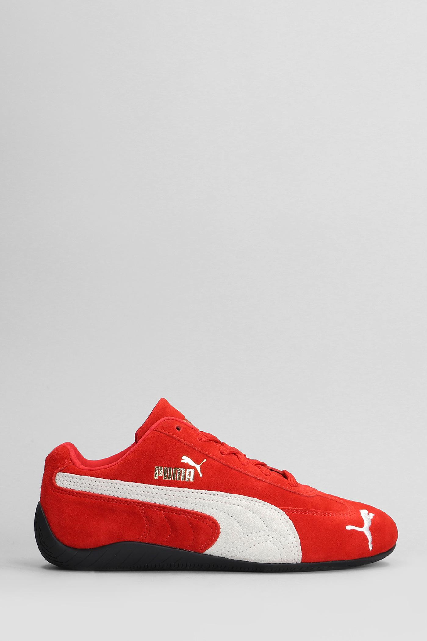 PUMA Speedcat Og Sneakers In Red Suede | Lyst