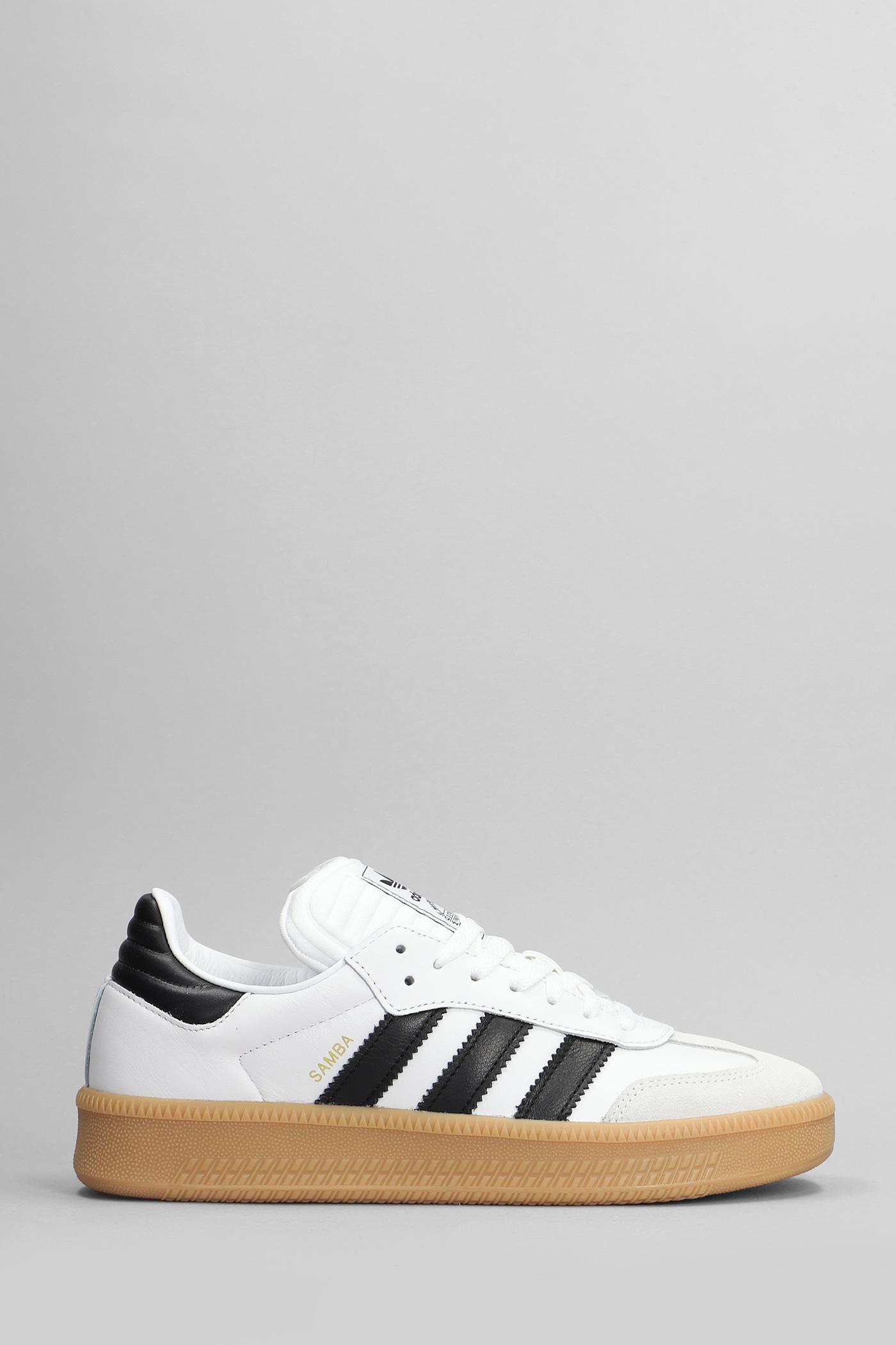 adidas Samba Xlg Sneakers In White Leather for Men | Lyst