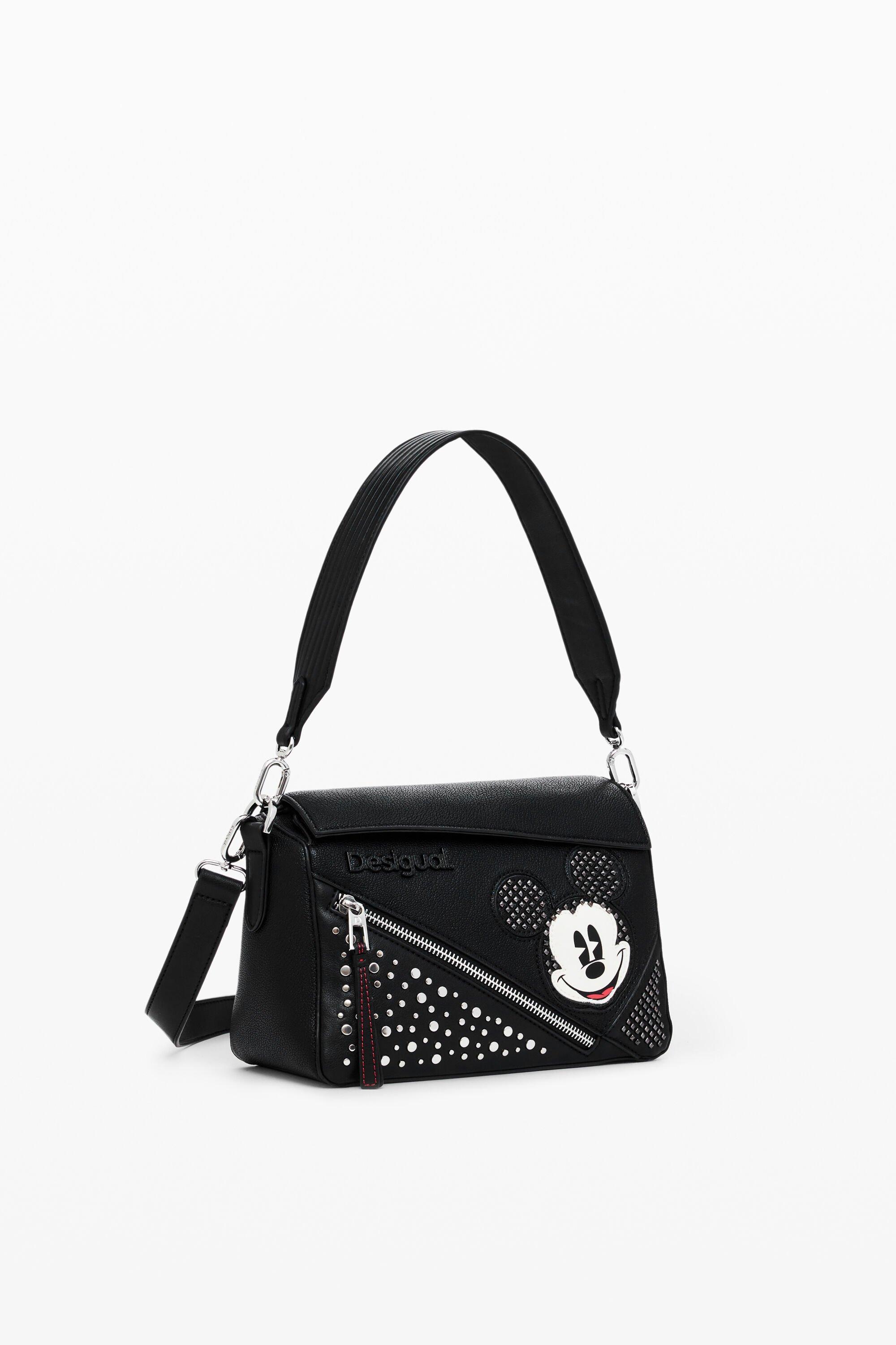 Desigual Mickey Mouse Crossbody Bag in Black | Lyst