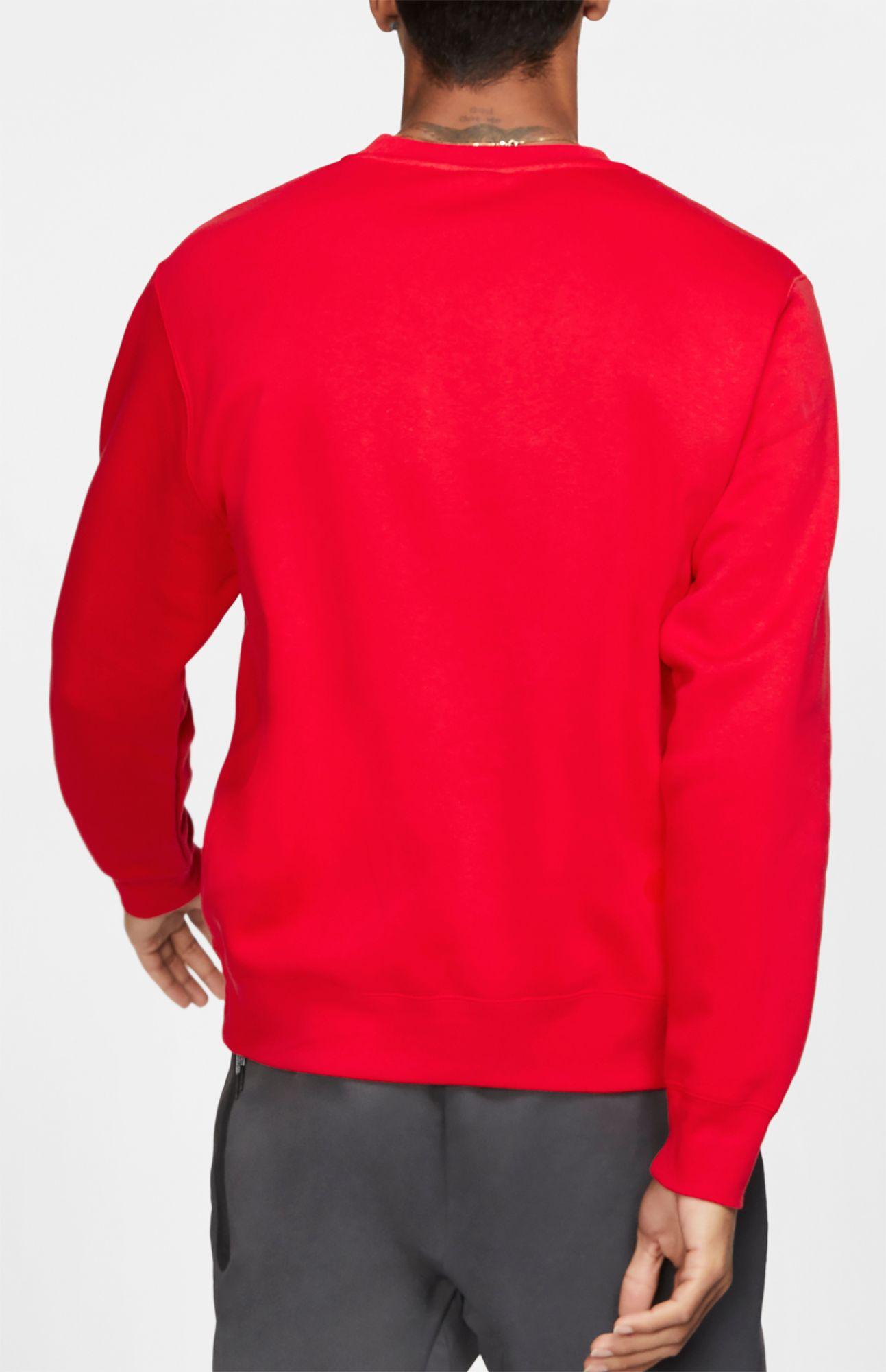 Nike Fleece Sportswear Club Crewneck Sweatshirt Regular And Big And Tall