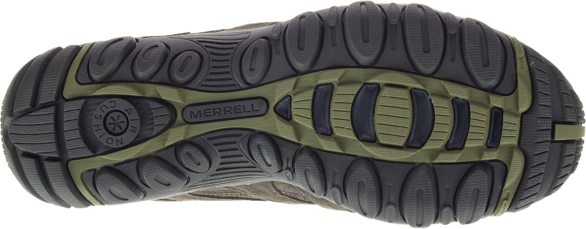Merrell Suede Alverstone Mid Wp Hiking Boot in Olive (Green) for Men - Lyst