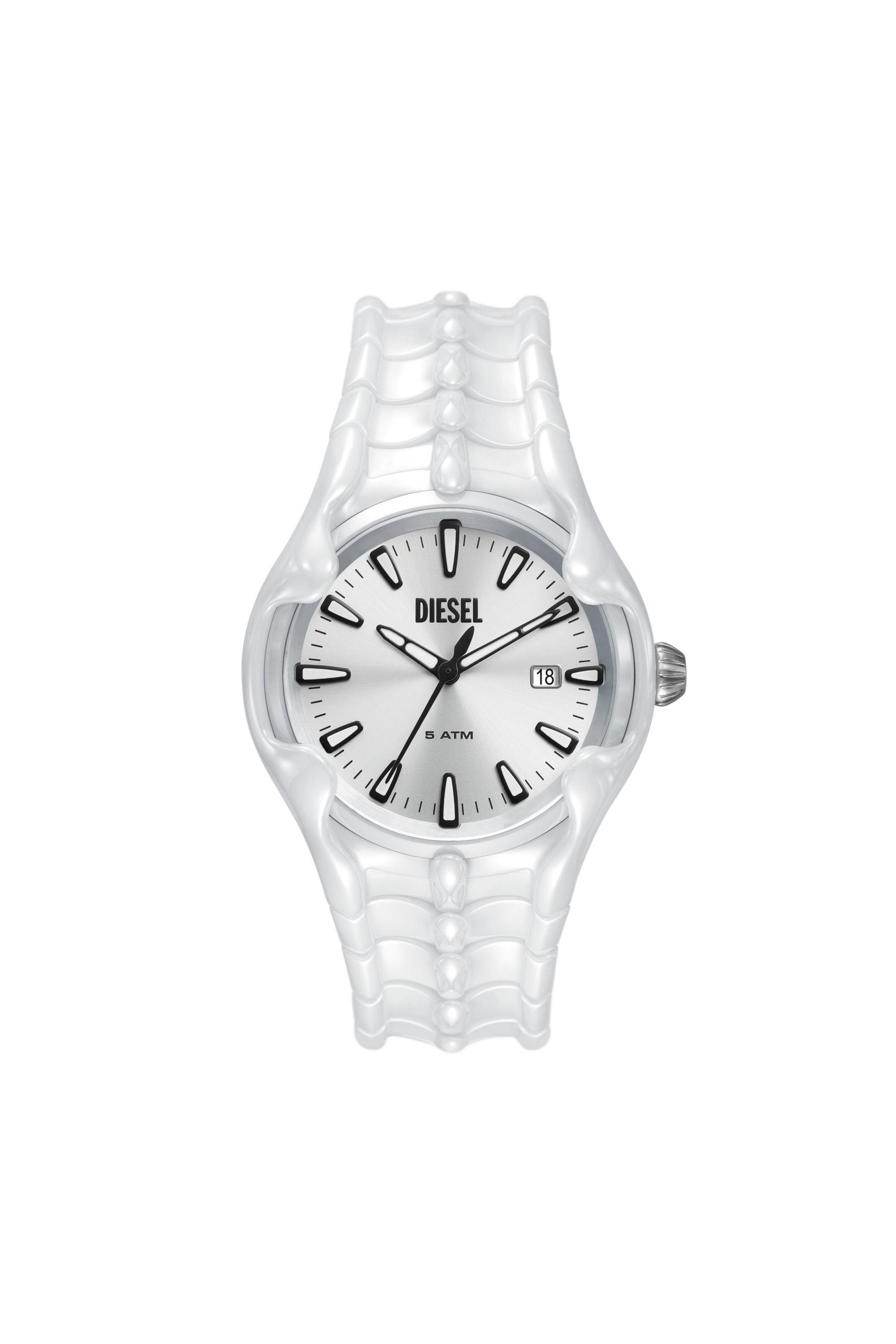 DIESEL Vert Three-hand Date White Ceramic Watch for Men | Lyst