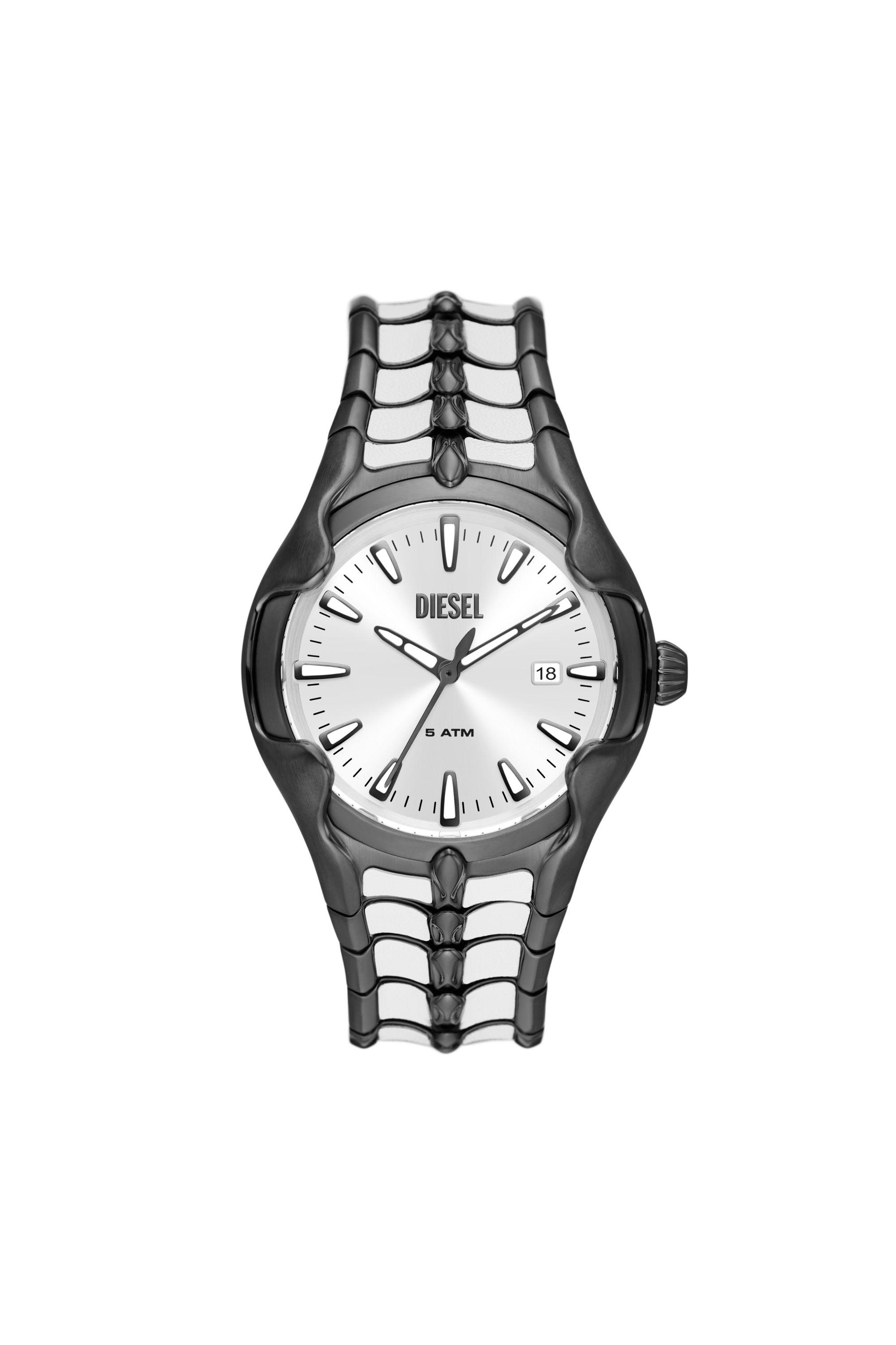 DIESEL Limited Edition Vert Three-Hand Date Watch in Black for Men | Lyst