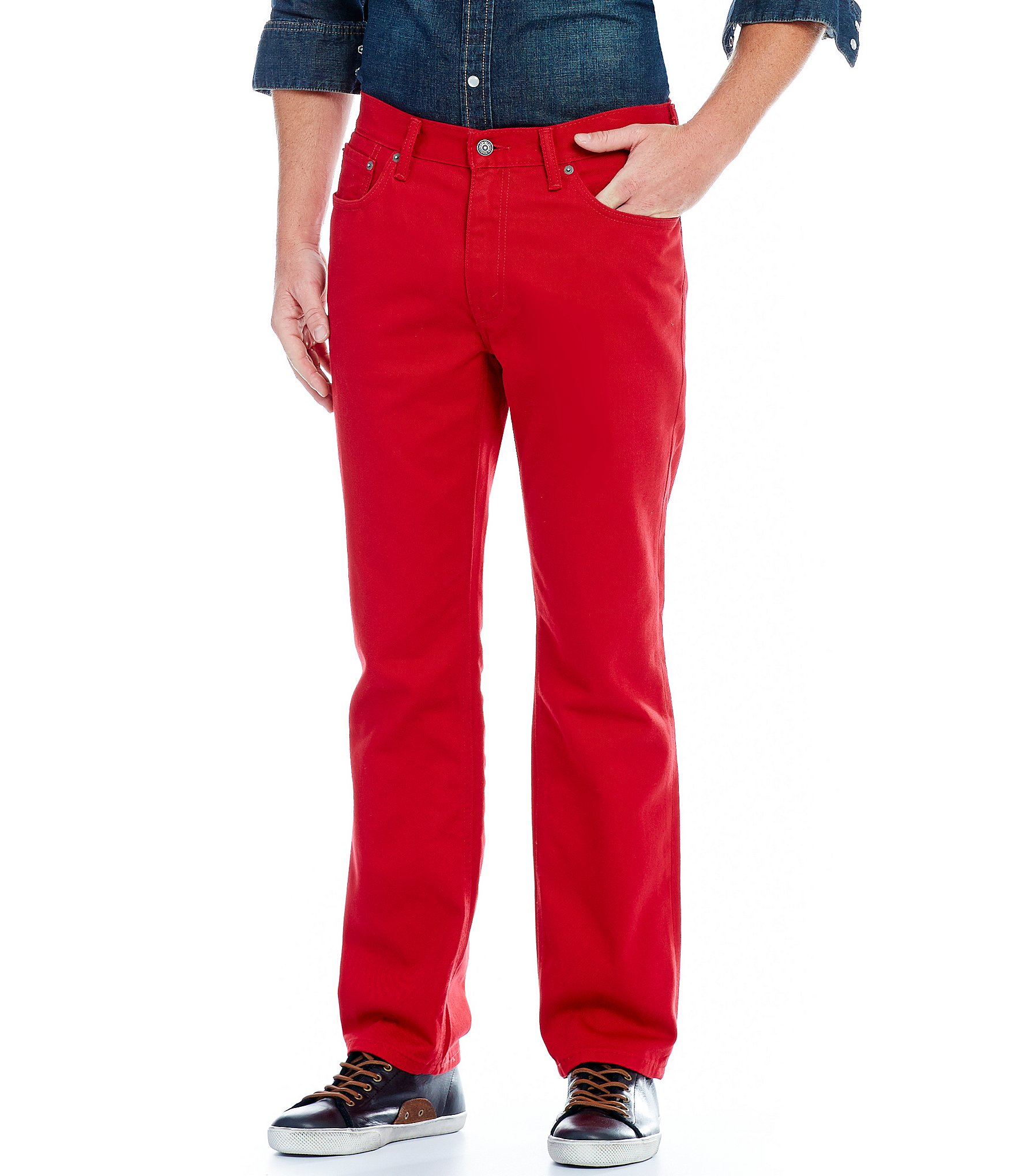 Levi's Denim Levi´s® 541 Athletic-fit Rigid Jeans in Red for Men - Lyst