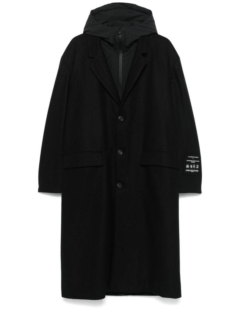 Paltò Long Ascanio Coat in Black for Men | Lyst