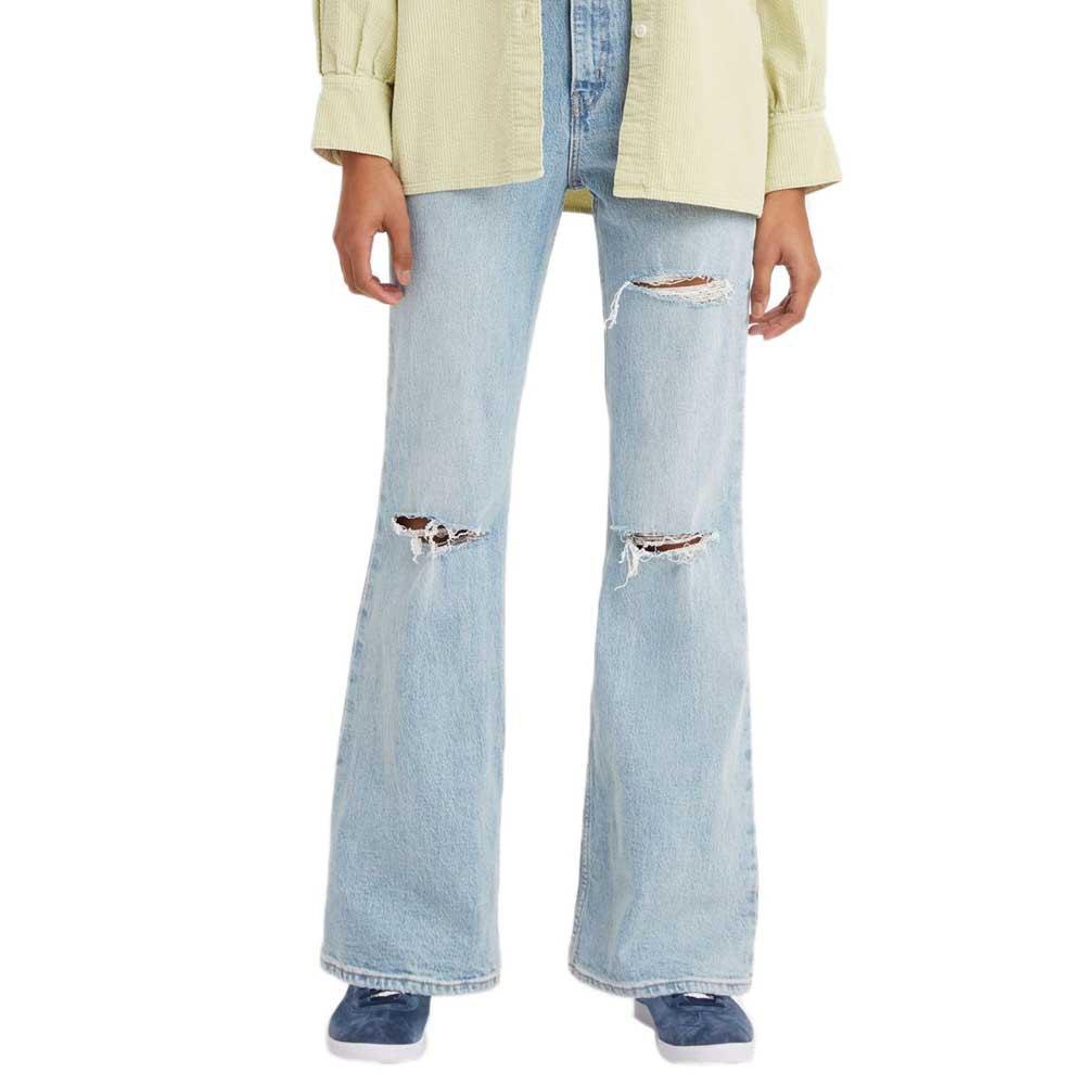 Levi's 70s High Rise Flare Jeans in Blue | Lyst