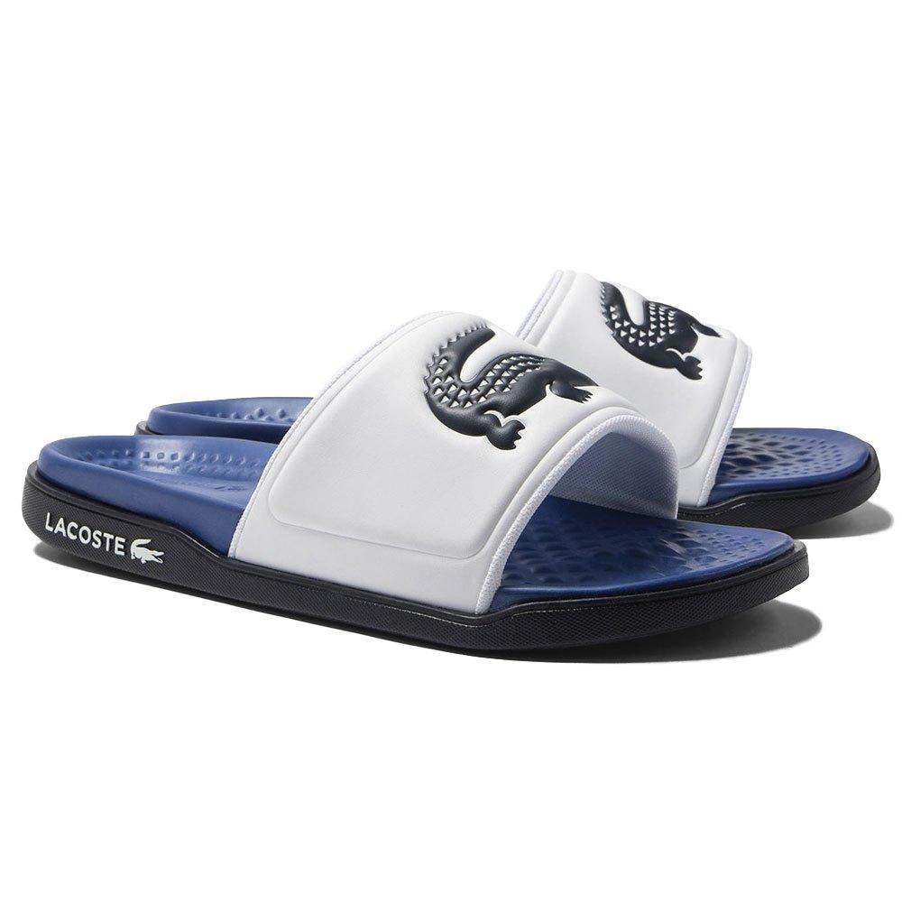 Lacoste Serve Dual 1231 Cma Slides in Blue for Men | Lyst