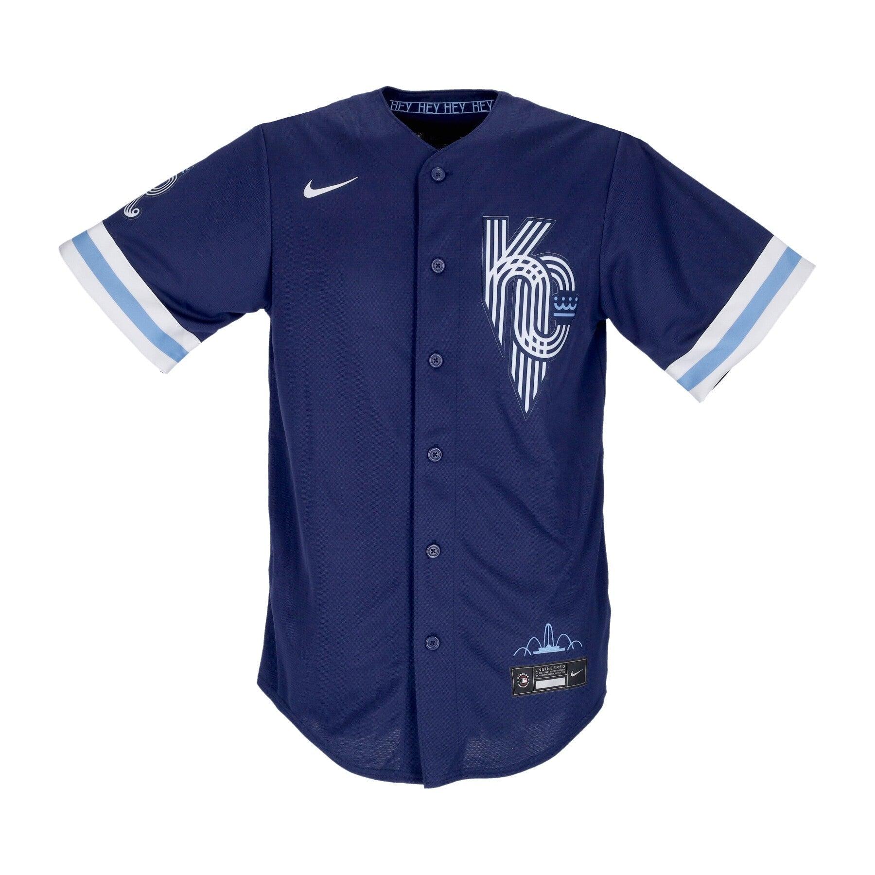 Nike MLB Replica Jersey Baseball Jacket in Blue for Men | Lyst