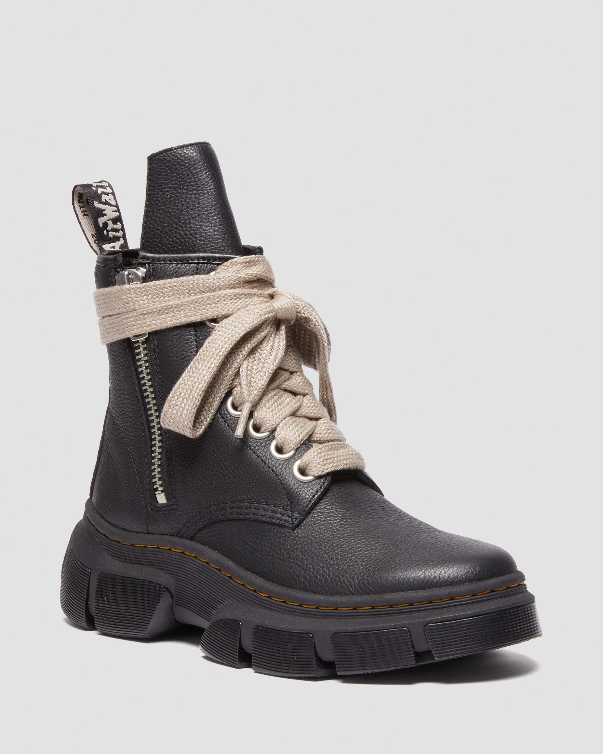 Dr. Martens 1460 Rick Owens Leather Dmxl Platform Jumbo Lace Up Boots ...