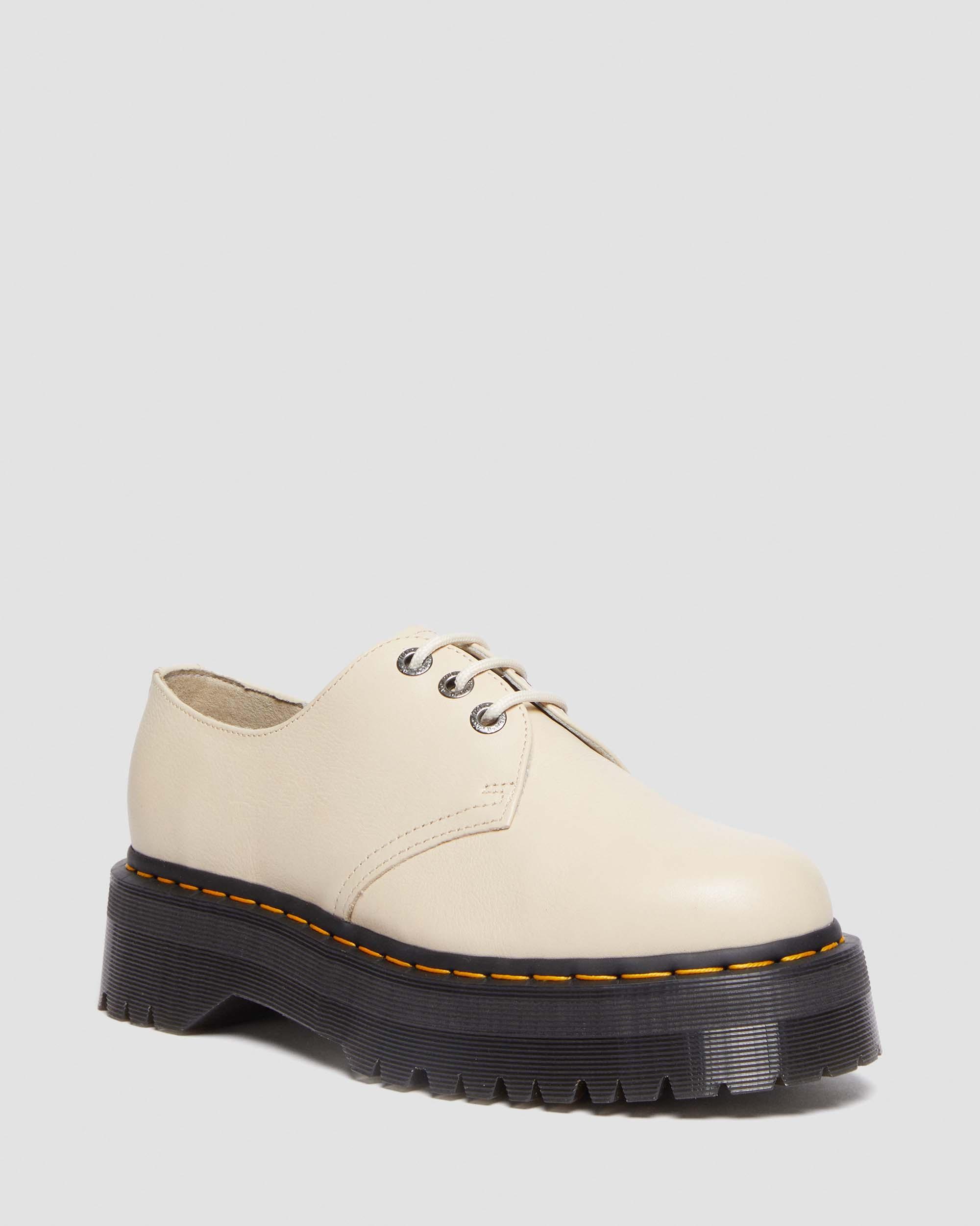 Dr. Martens 1461 Ii Pisa Leather Platform Shoes in White for Men | Lyst