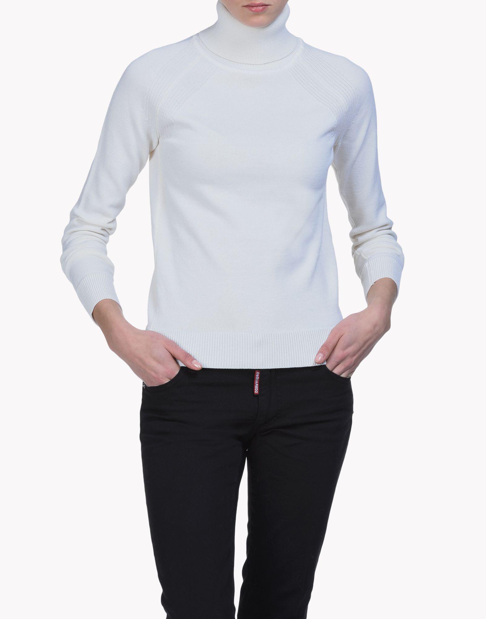 Lyst - Dsquared² High Neck Sweater in White