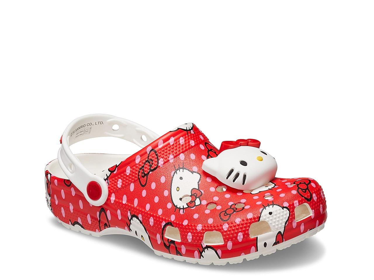Crocs™ Hello Kitty Classic Clog in Red | Lyst