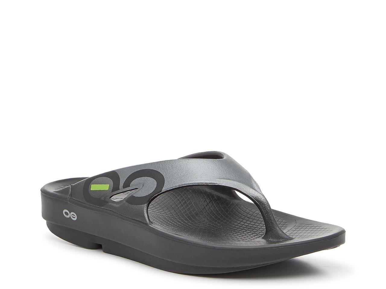 OOFOS Ooriginal Sport Flip Flop in Gray for Men | Lyst