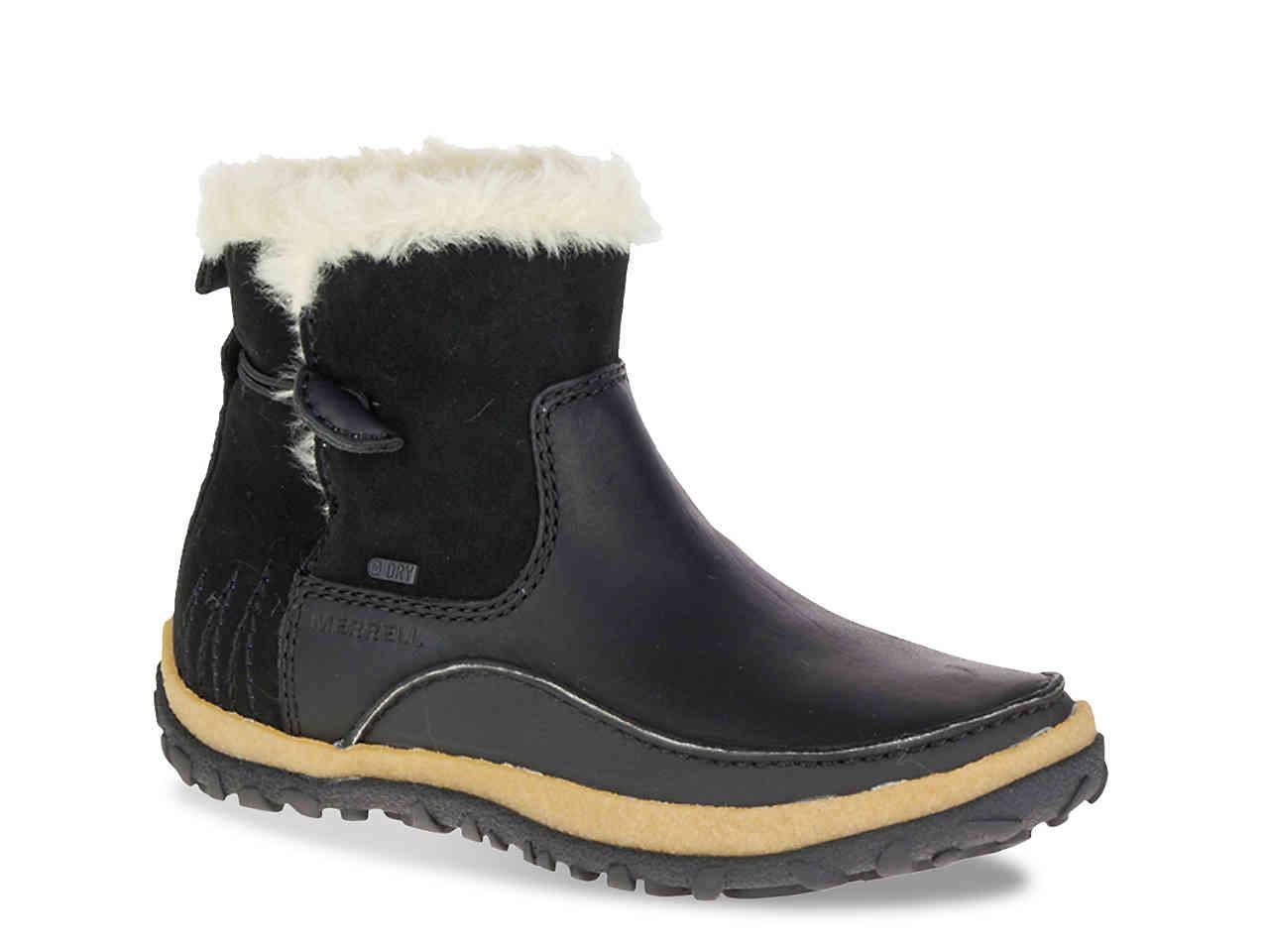 Merrell Tremblant Pull On Polar Waterproof Snow Boot, Black, 5 M Us | Lyst