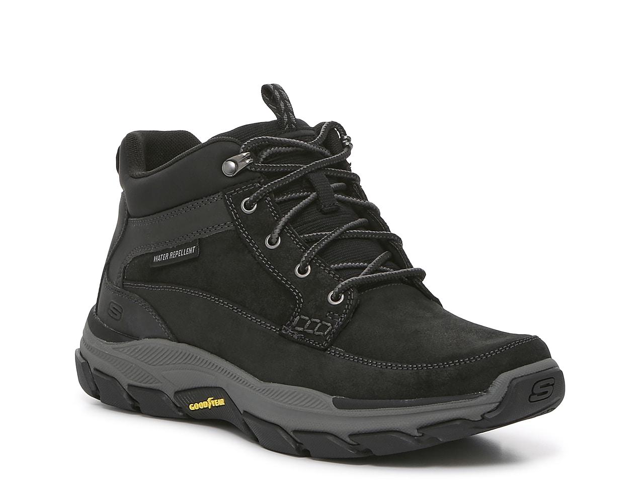 Skechers Boswell Boot In Black For Men Lyst