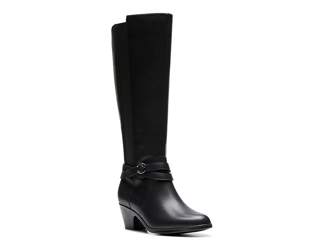 Clarks Emily Dream Boot in Black | Lyst