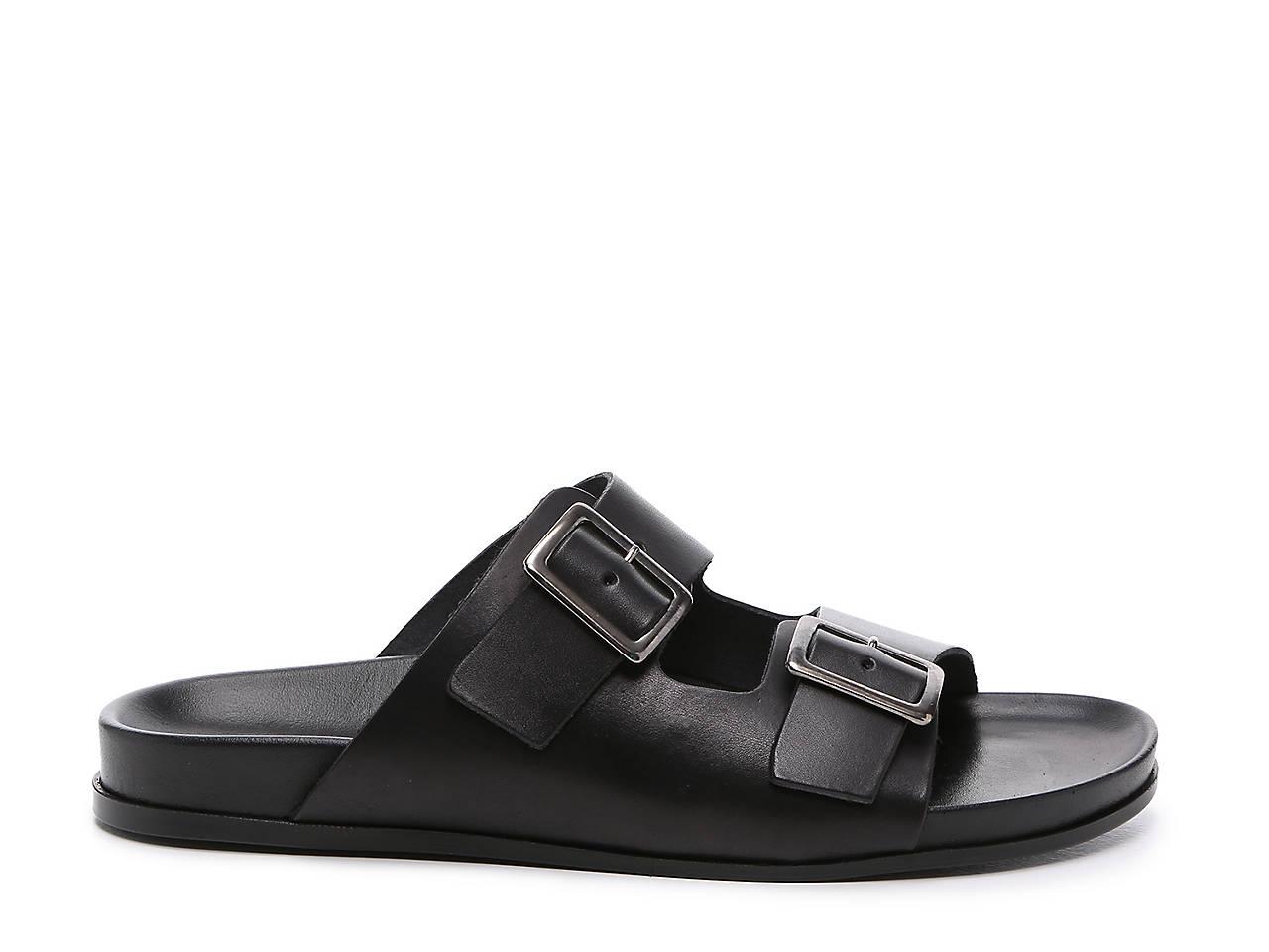 Mercanti Fiorentini Leather 6760 Sandal in Black for Men - Lyst