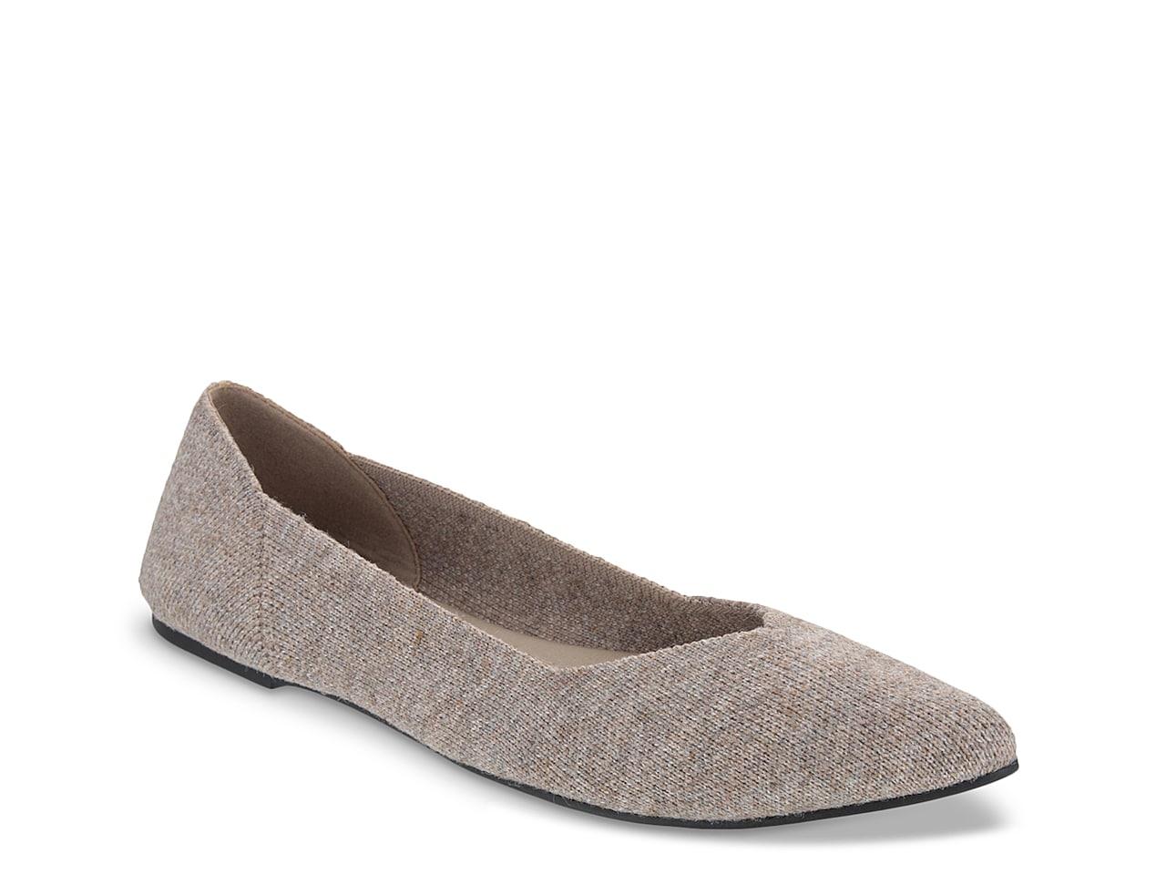 Mia Synthetic Kerri Ballet Flat In Taupe Gray Lyst