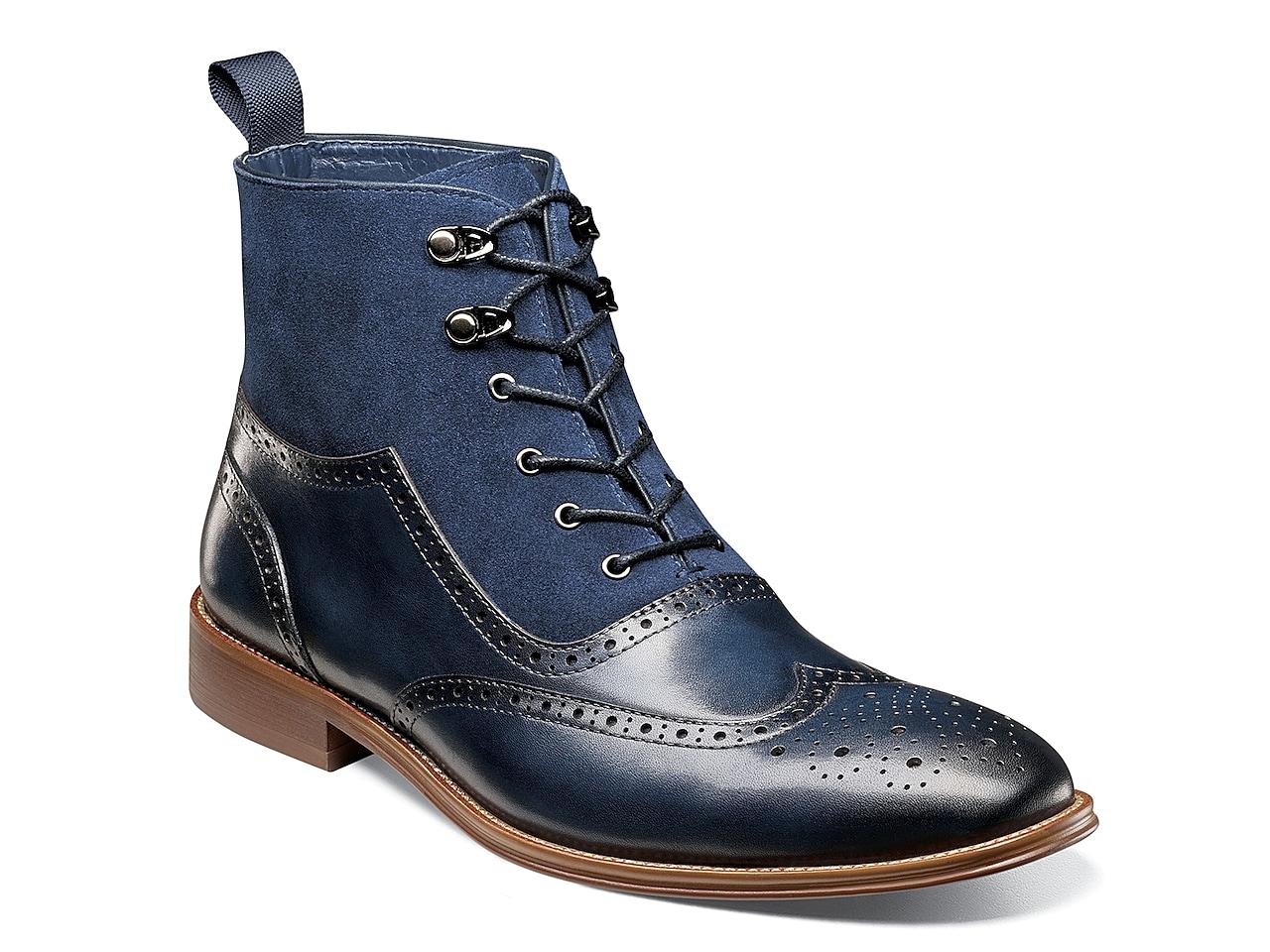 Stacy Adams Malone Boot in Blue for Men | Lyst