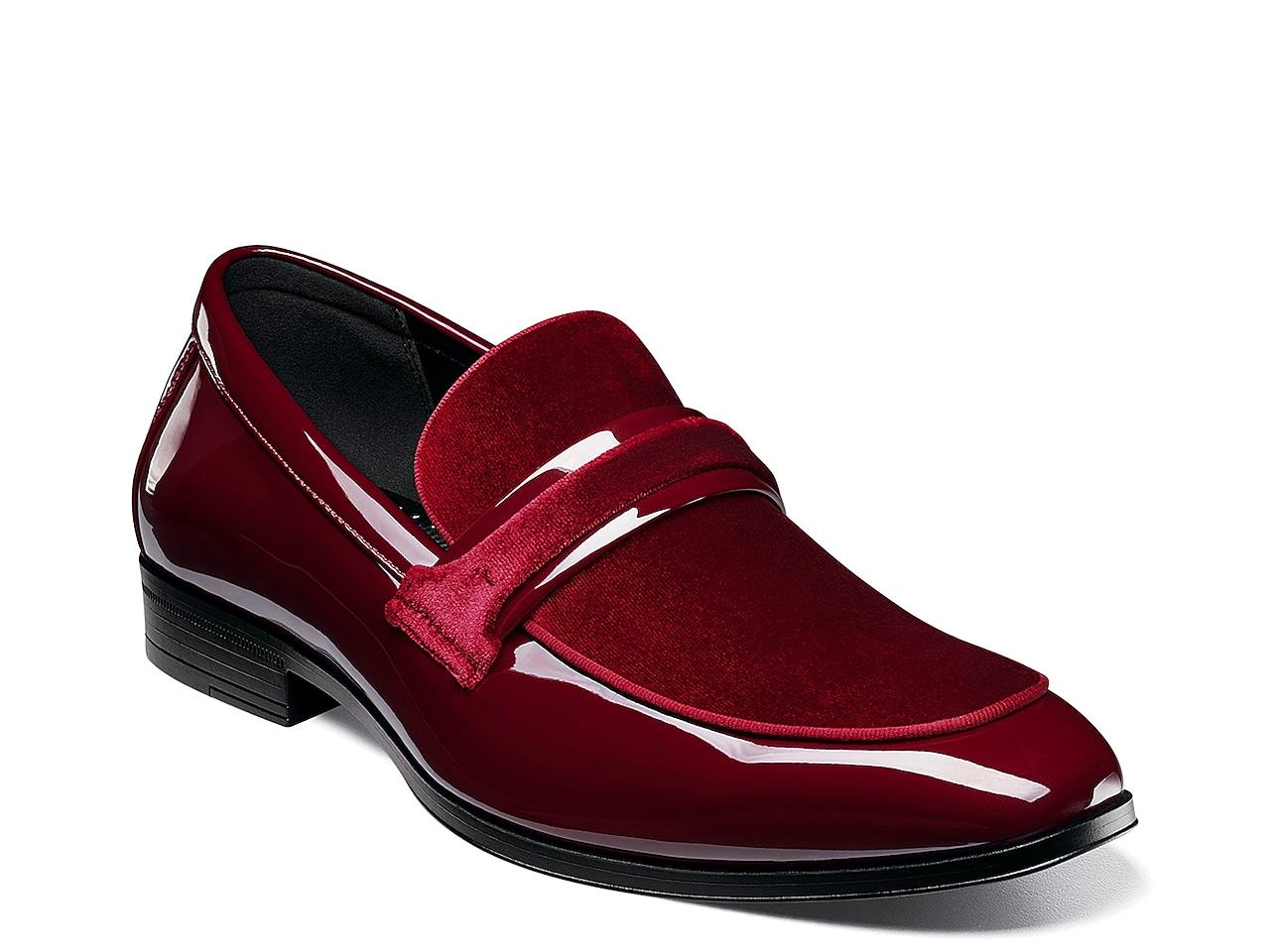 Stacy Adams Spratley Loafer in Red for Men | Lyst