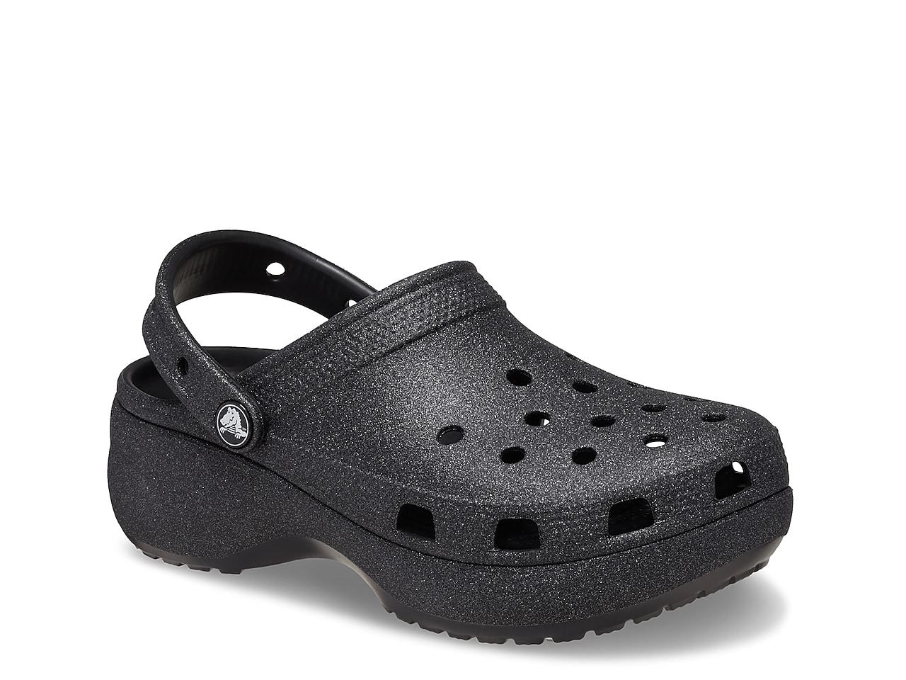 Crocs™ Classic Platform Clog in Black | Lyst