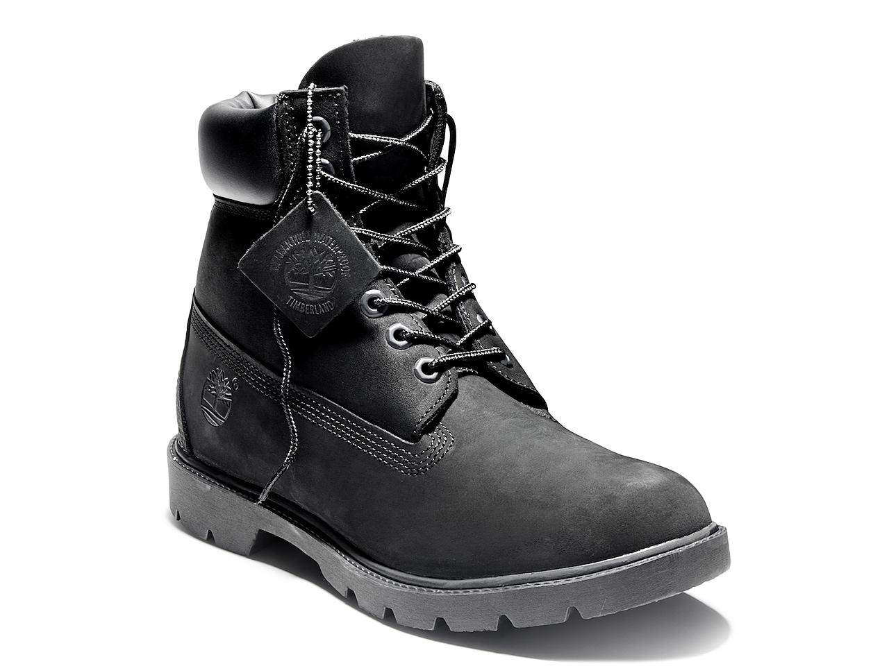Timberland Timb 6 Padded Collar Waterproof Boot in Black for Men | Lyst
