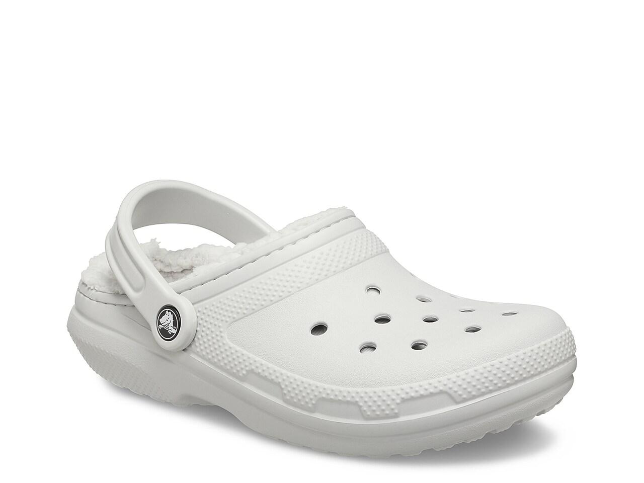 Crocs™ Classic Lined Clog in White for Men | Lyst