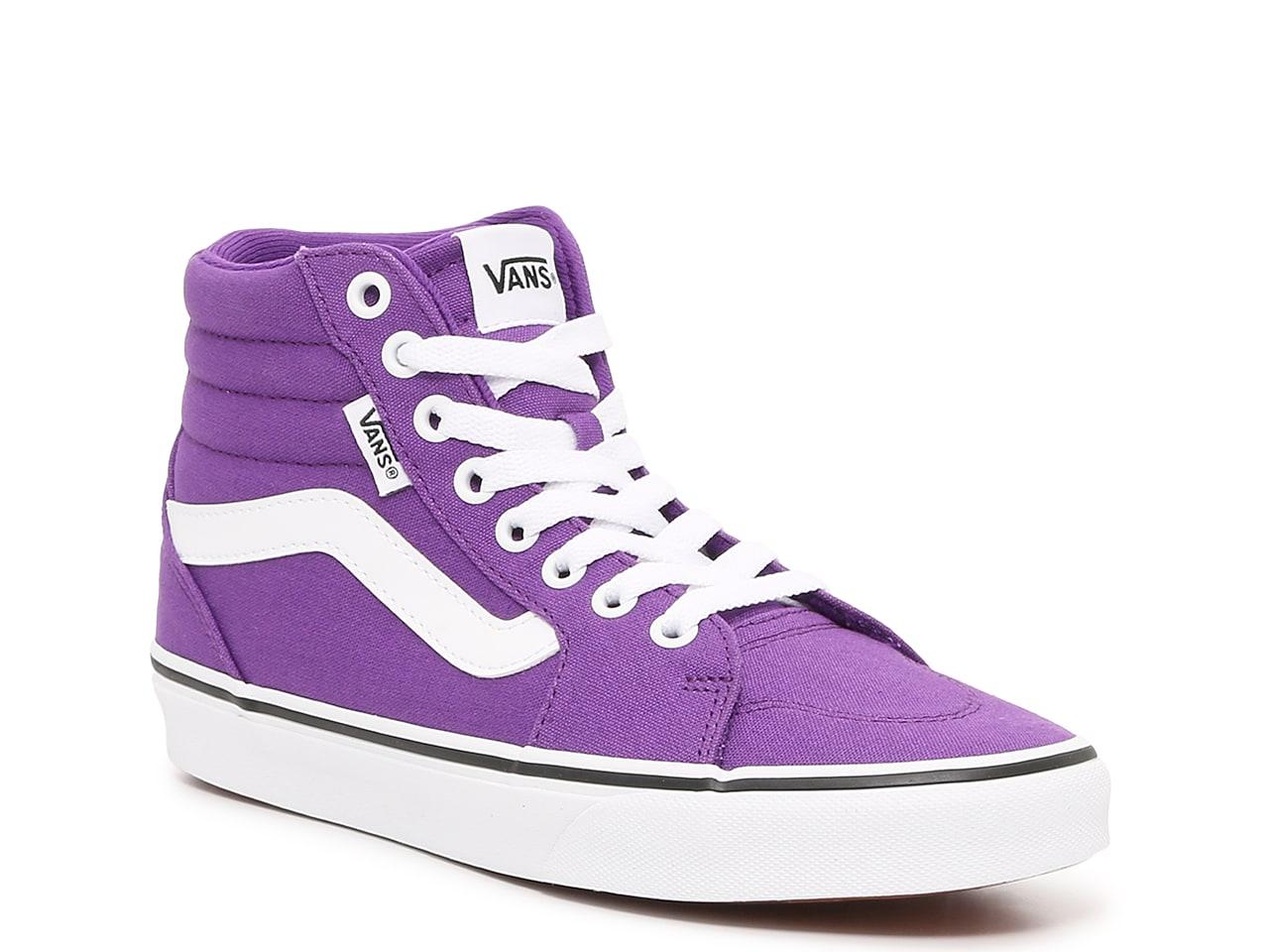 Vans Filmore High-top Sneaker in Purple | Lyst