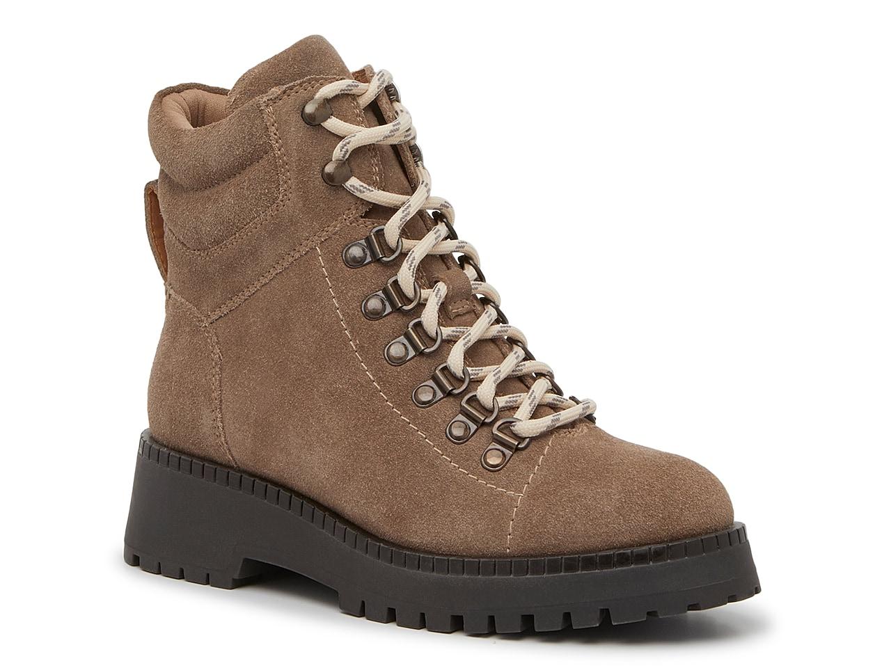 Crown Vintage Hopper Combat Boot in Brown | Lyst