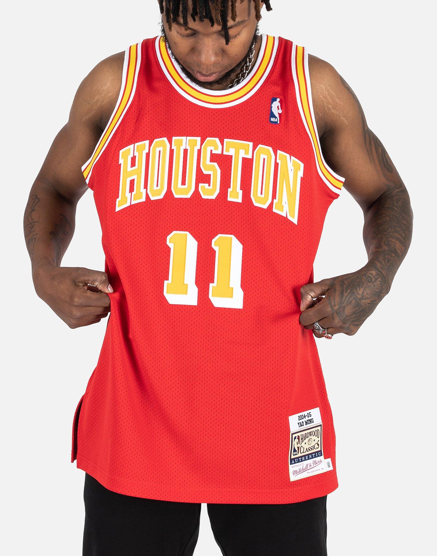 Mitchell & Ness Synthetic Nva Yao Ming 2004-05 Houston Rockets Jersey ...