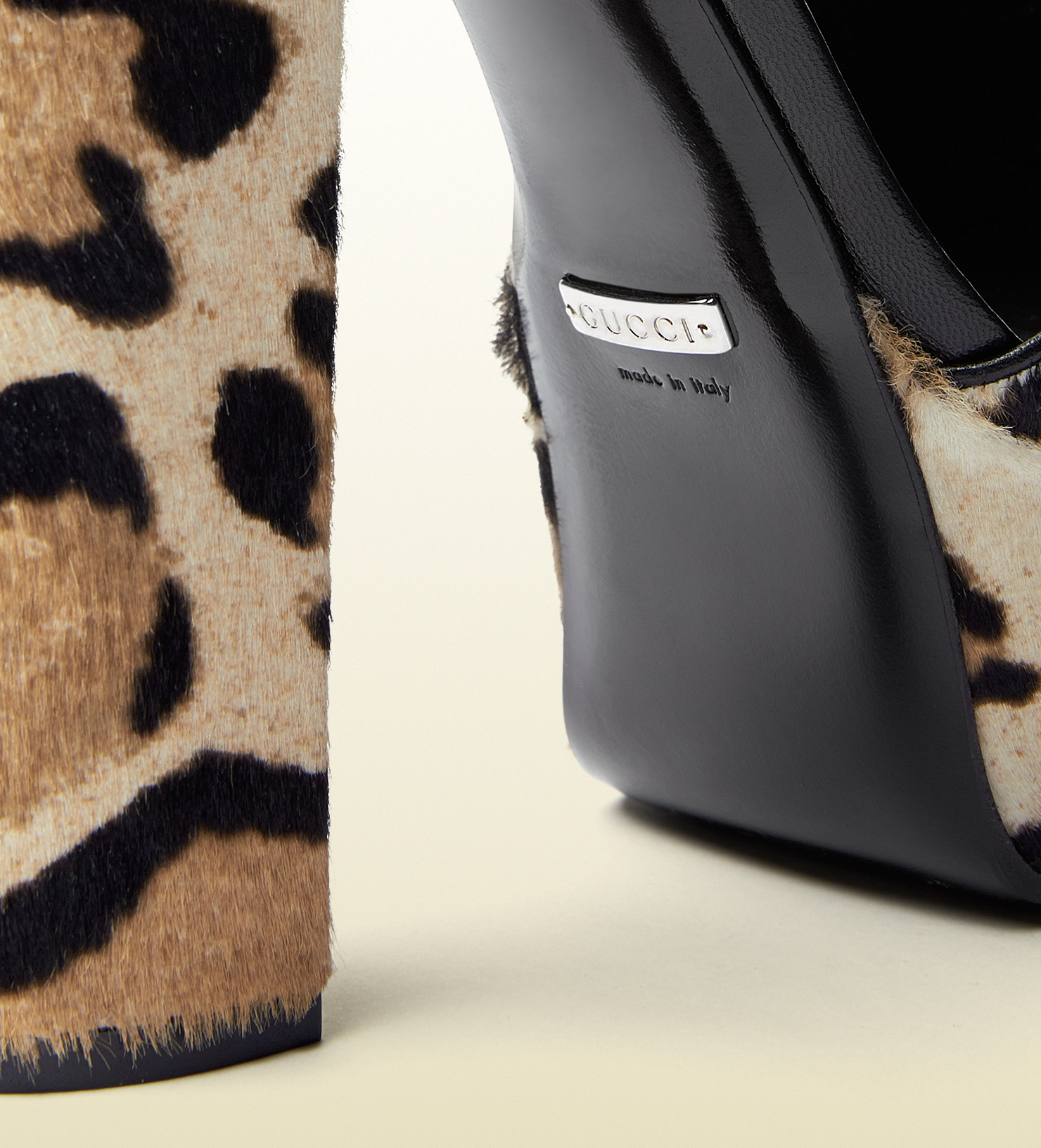 Lyst - Gucci Leopard Print Calf Hair Platform Sandal Lyst - Gucci Leopard Print Calf Hair Platform Sandal