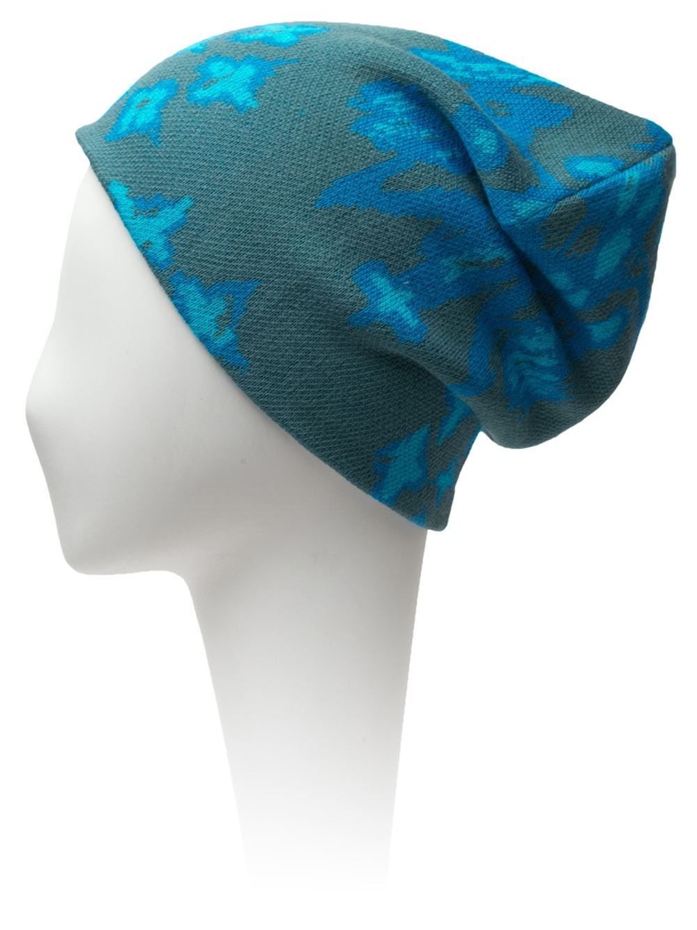 Lyst - Baja East Tribal Print Beanie in Blue