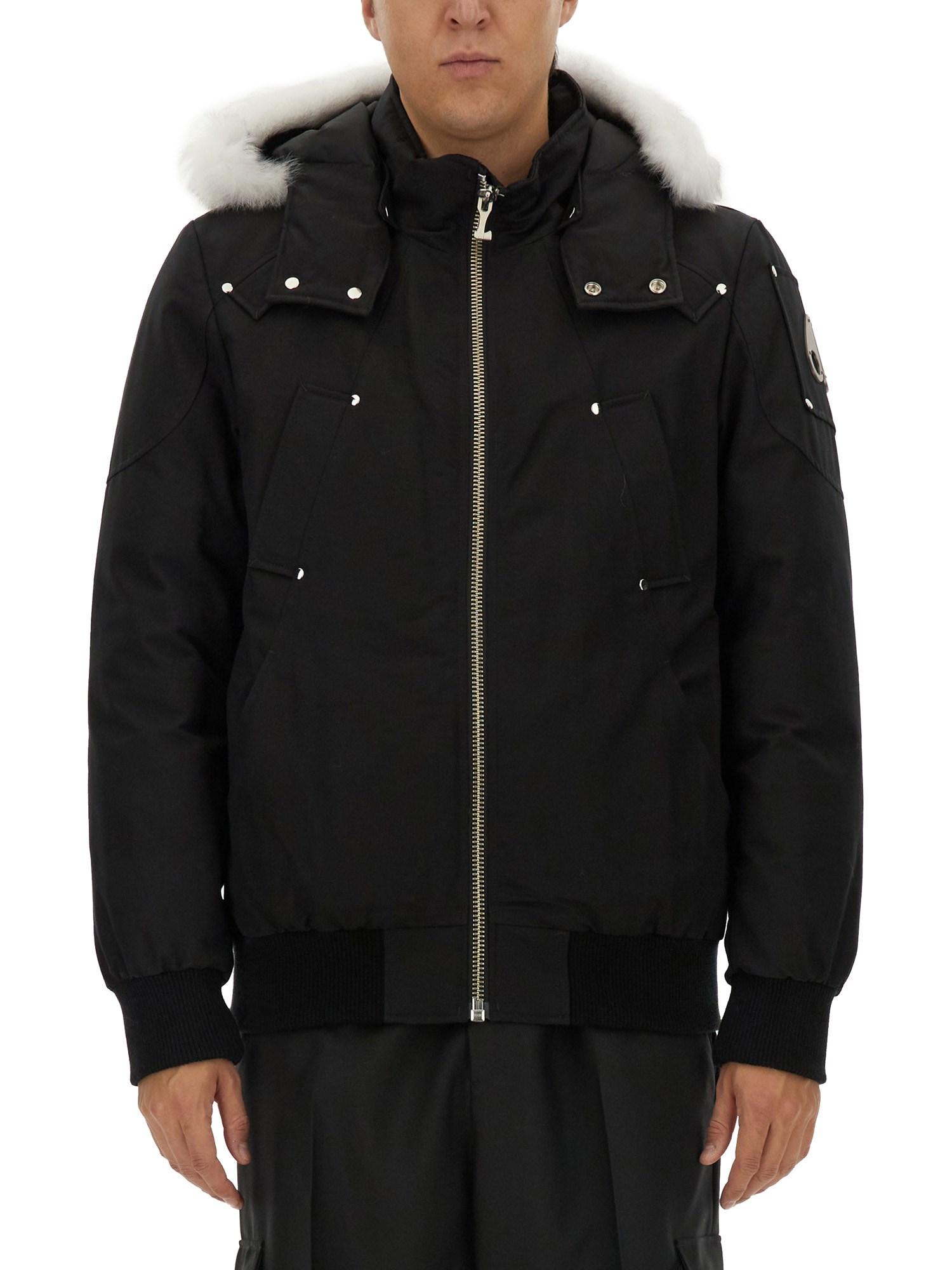 Moose Knuckles "Original Ballistic" Jacket in Black for Men | Lyst