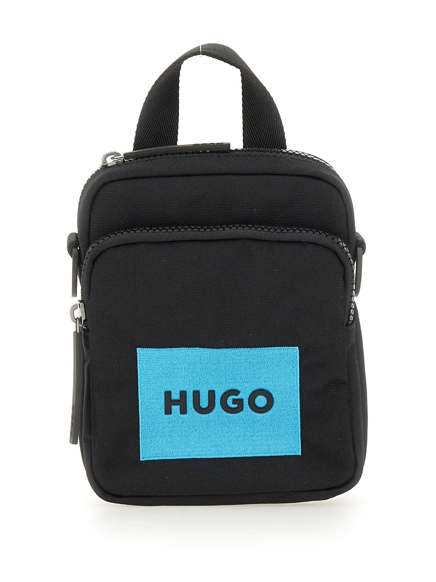 HUGO Shoulder Bag With Logo in Black for Men | Lyst