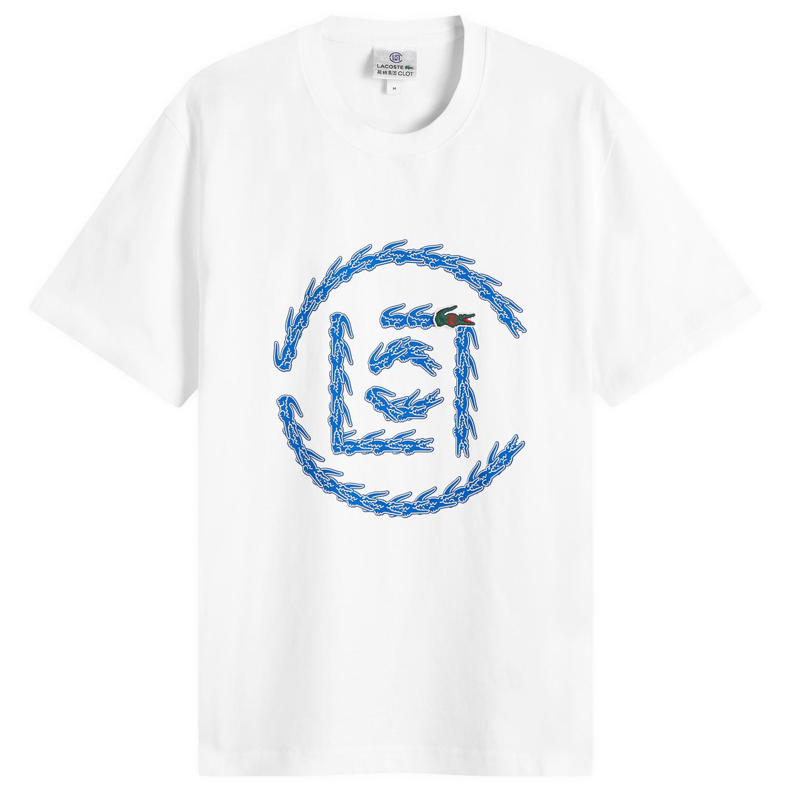Lacoste X Clot T-Shirt in Blue for Men | Lyst