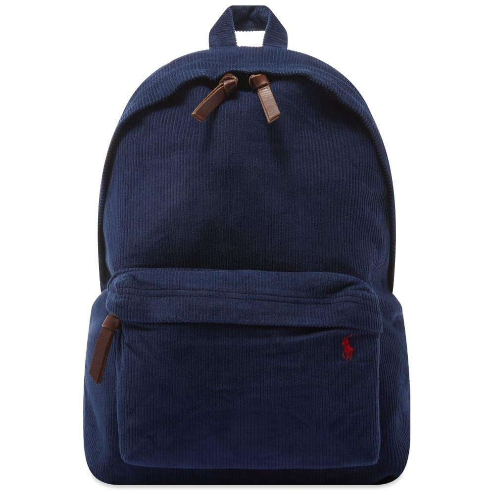 Polo Ralph Lauren Corduroy Backpack in Blue for Men | Lyst
