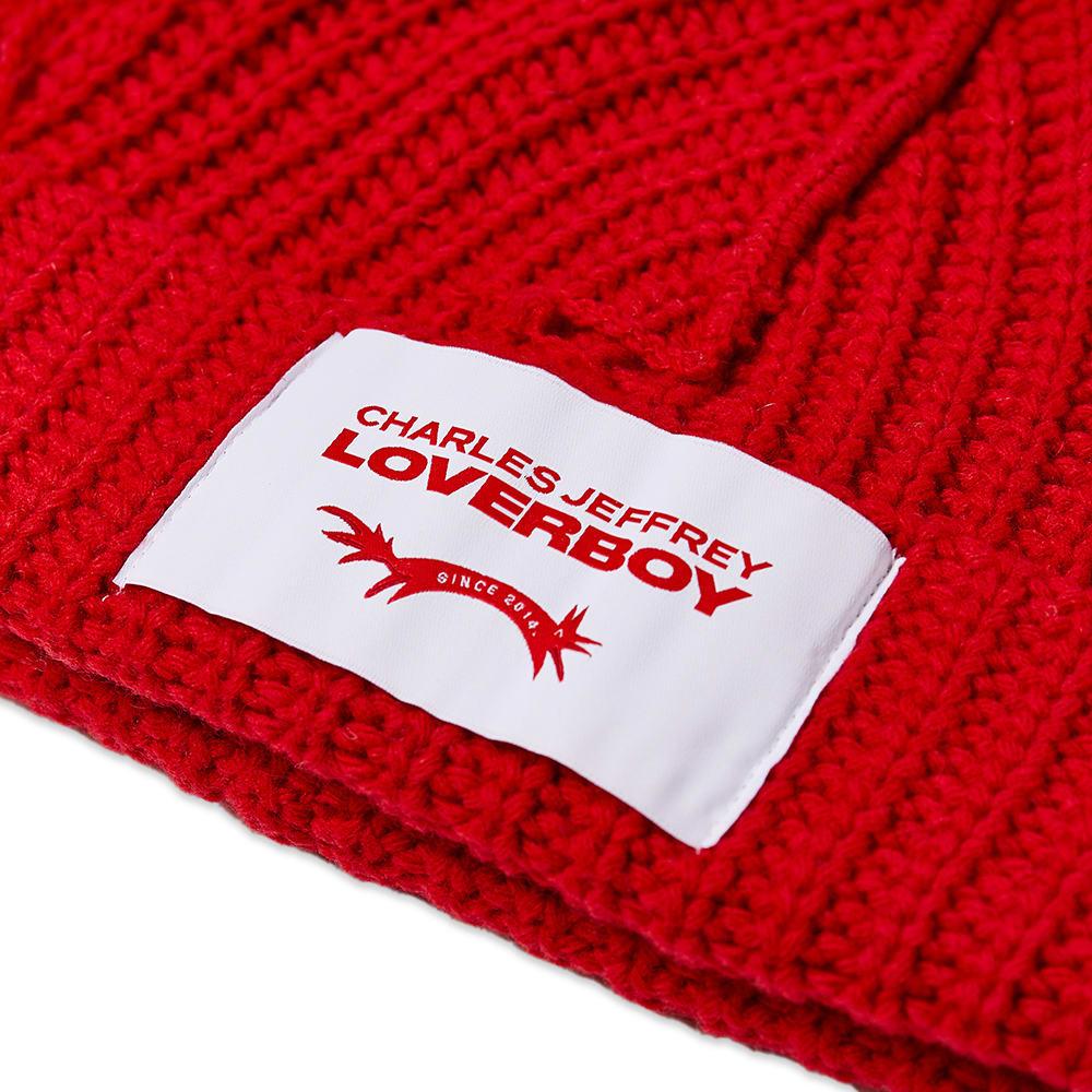 Charles Jeffrey Loverboy Chunky Rabbit Beanie in Red | Lyst Charles Jeffrey Loverboy Chunky Rabbit Beanie in Red | Lyst